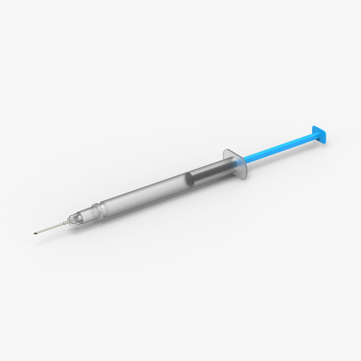 Syringe injection 3D model 3D printable | CGTrader