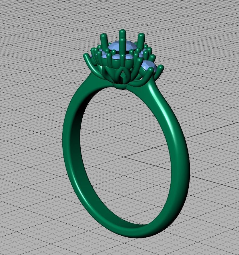 Bespoke Own Design ring Promise ring 3dmodel 3D model 3D printable ...