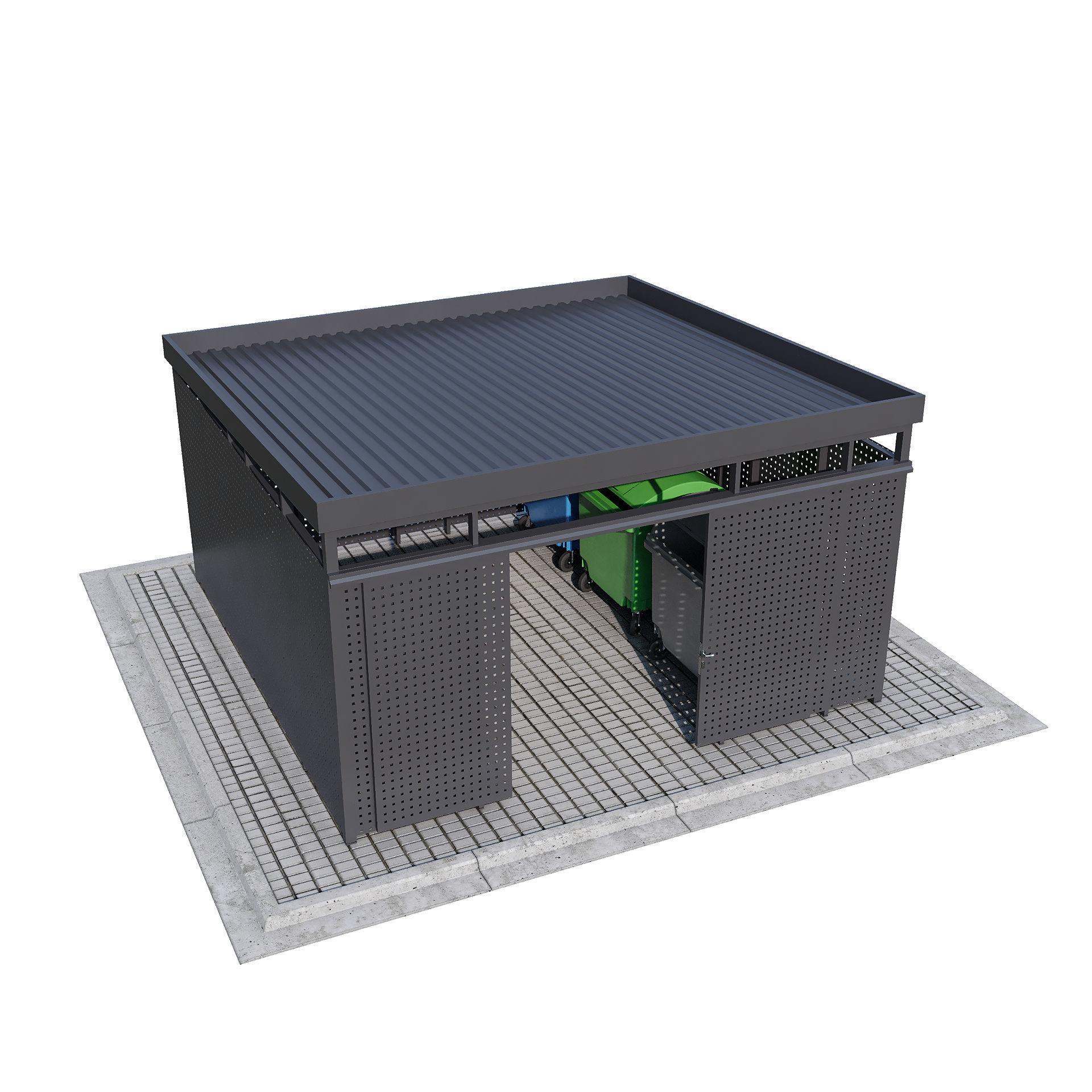 Modular boxes SET2 3D model | CGTrader