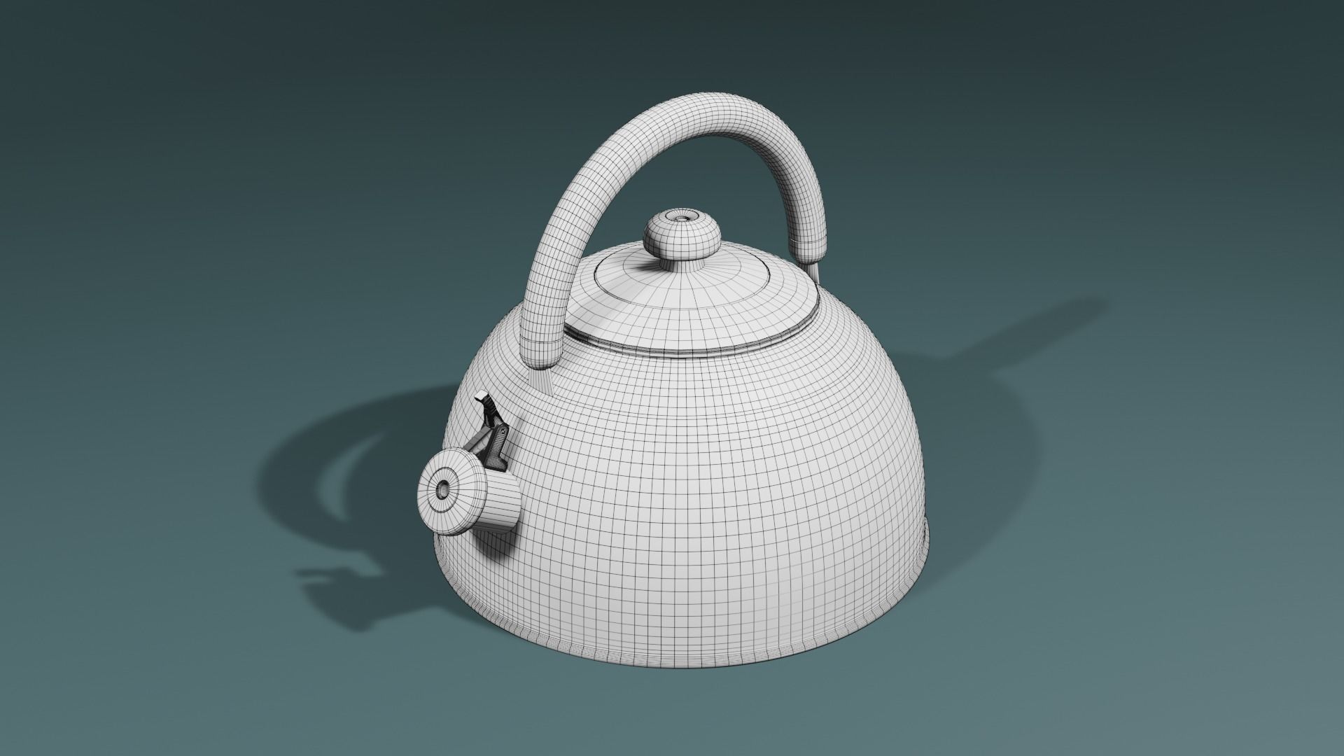 kettle tea free 3D model | CGTrader