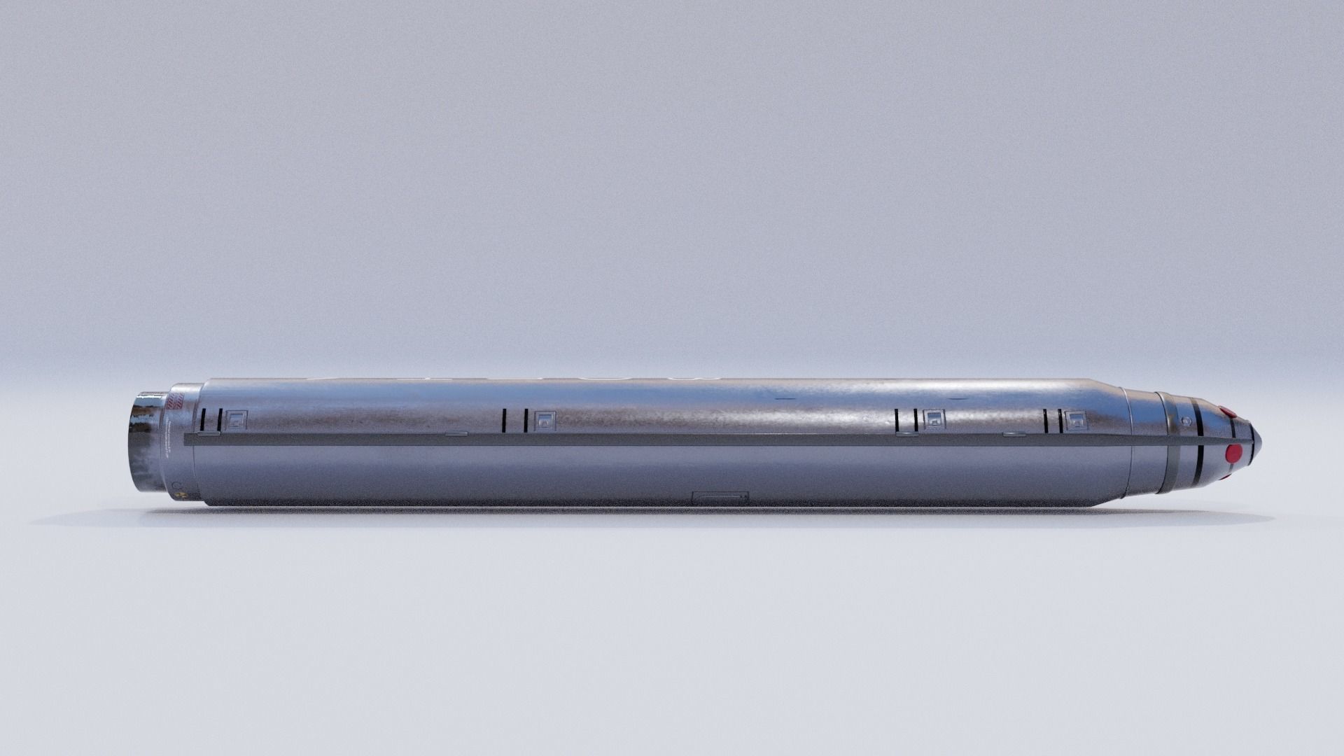 3D model Russian Nuclear Rocket VR / AR / low-poly | CGTrader