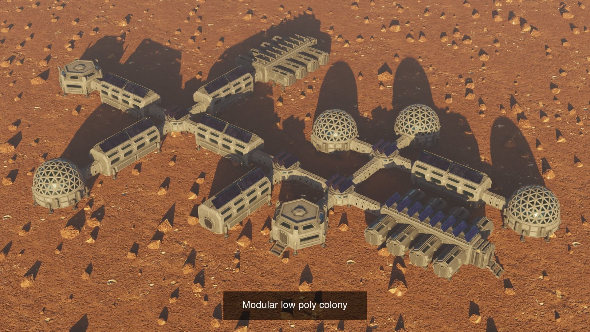 3D Model Collection Low poly alien colony VR / AR / low-poly | CGTrader