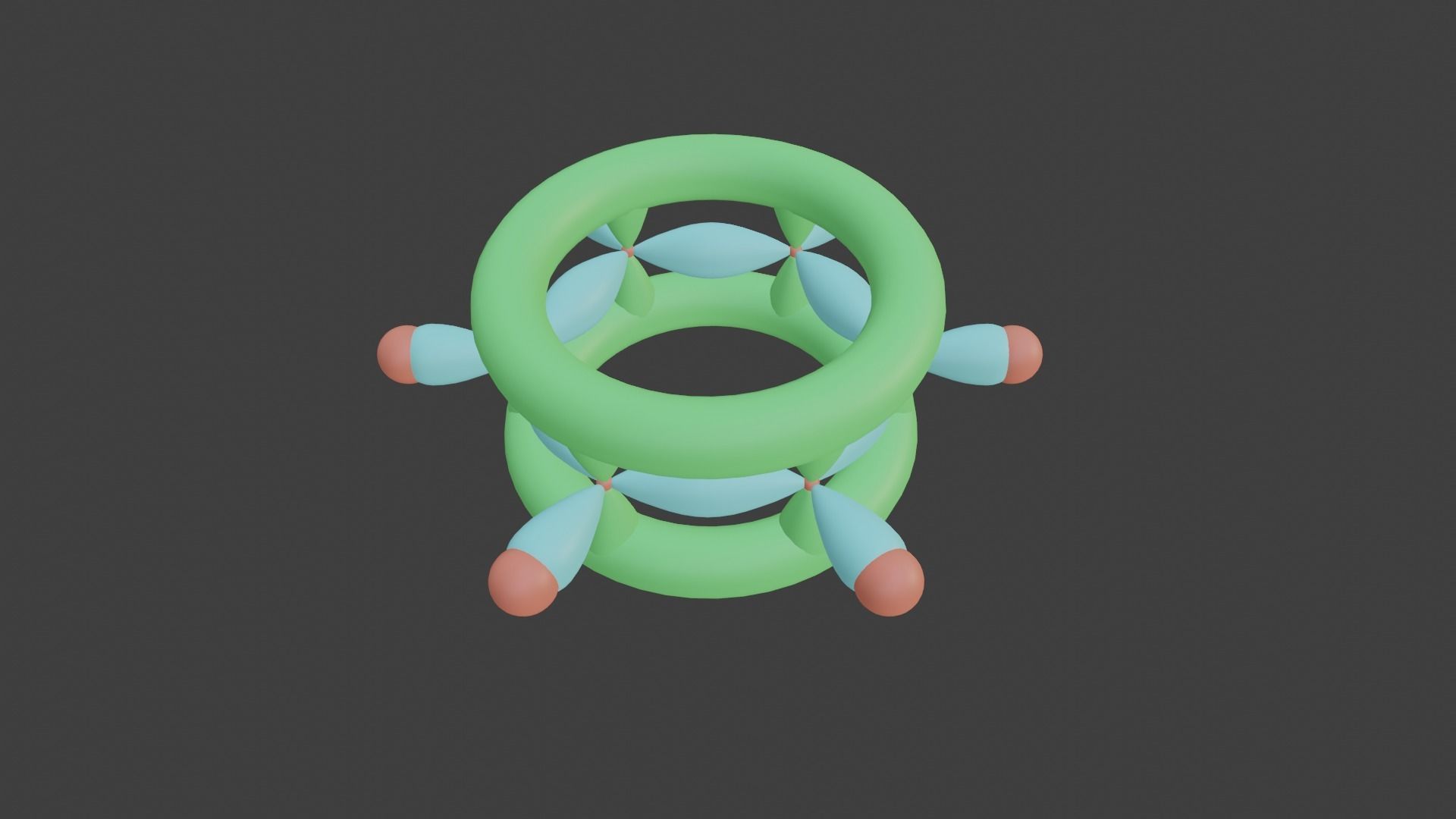 Benzene Orbital hybridisation free 3D model | CGTrader
