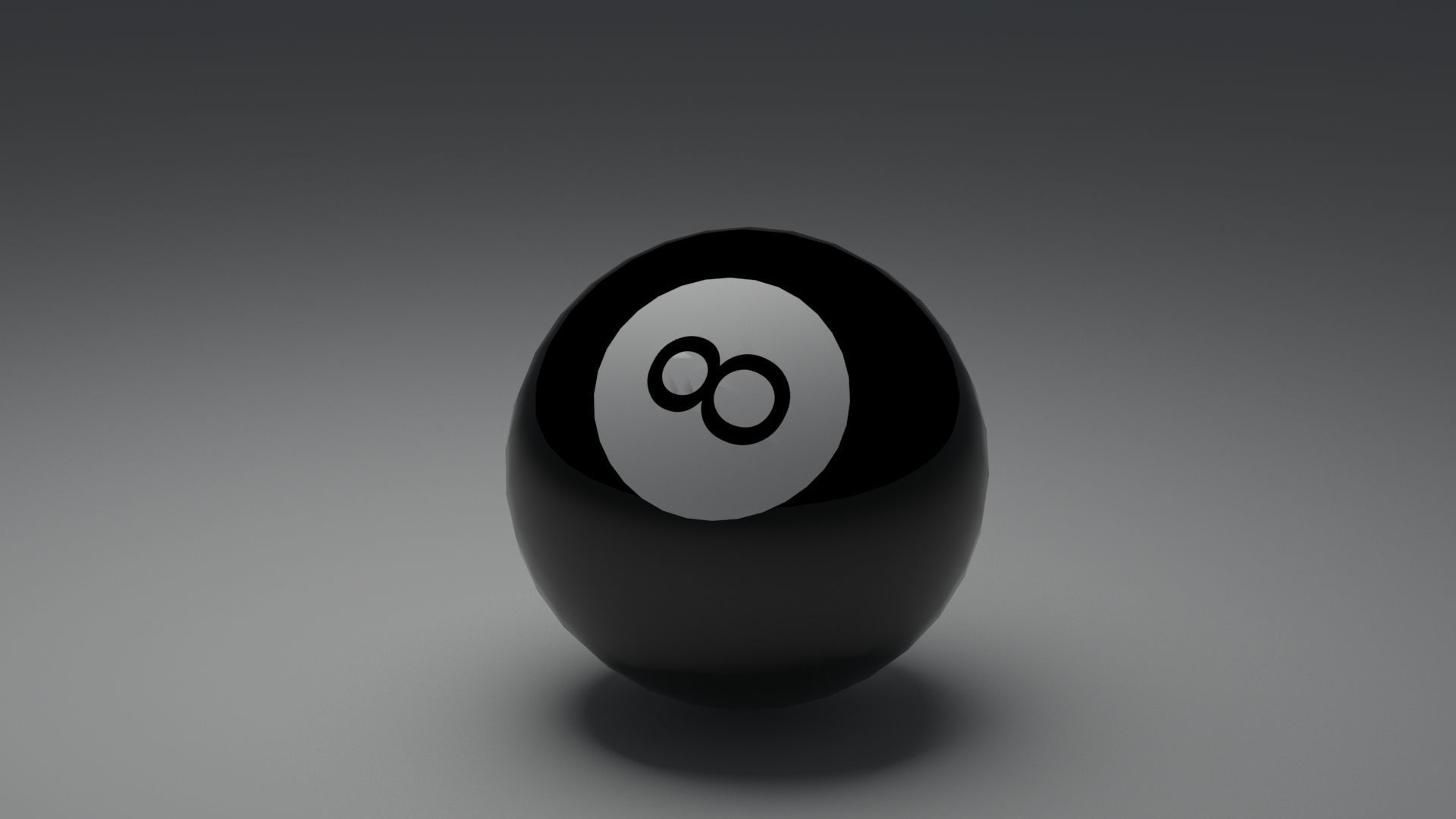8 ball billiard free 3D model | CGTrader