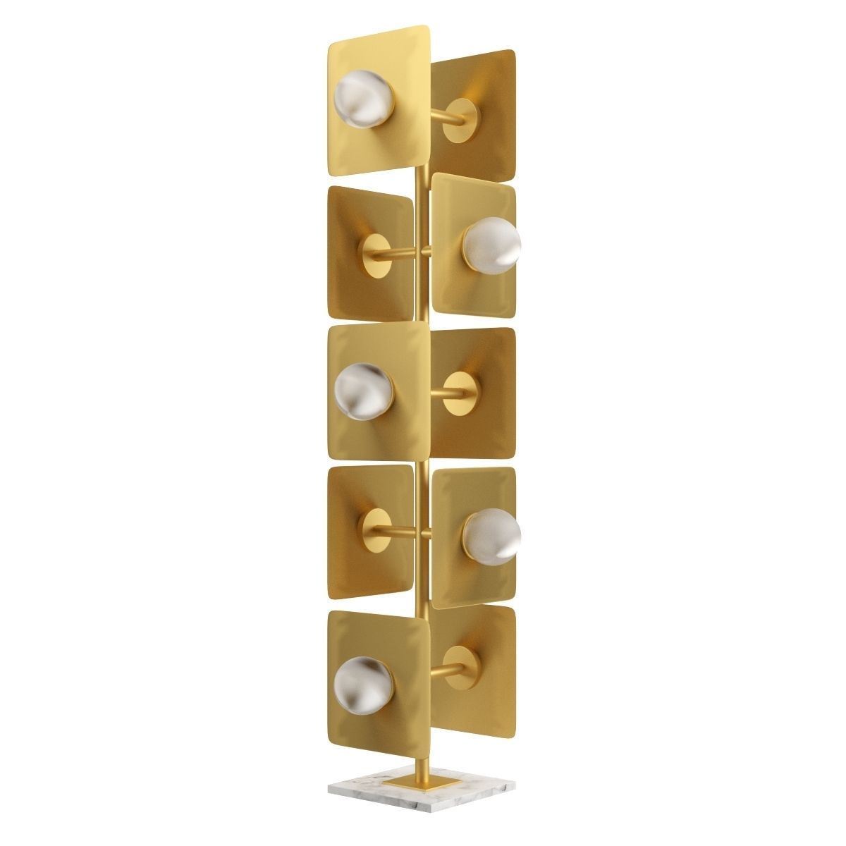 PUZZLE FLOOR LAMP designed by Jonathan Adler 3D model | CGTrader