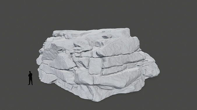 print rock 7 3D model 3D printable | CGTrader