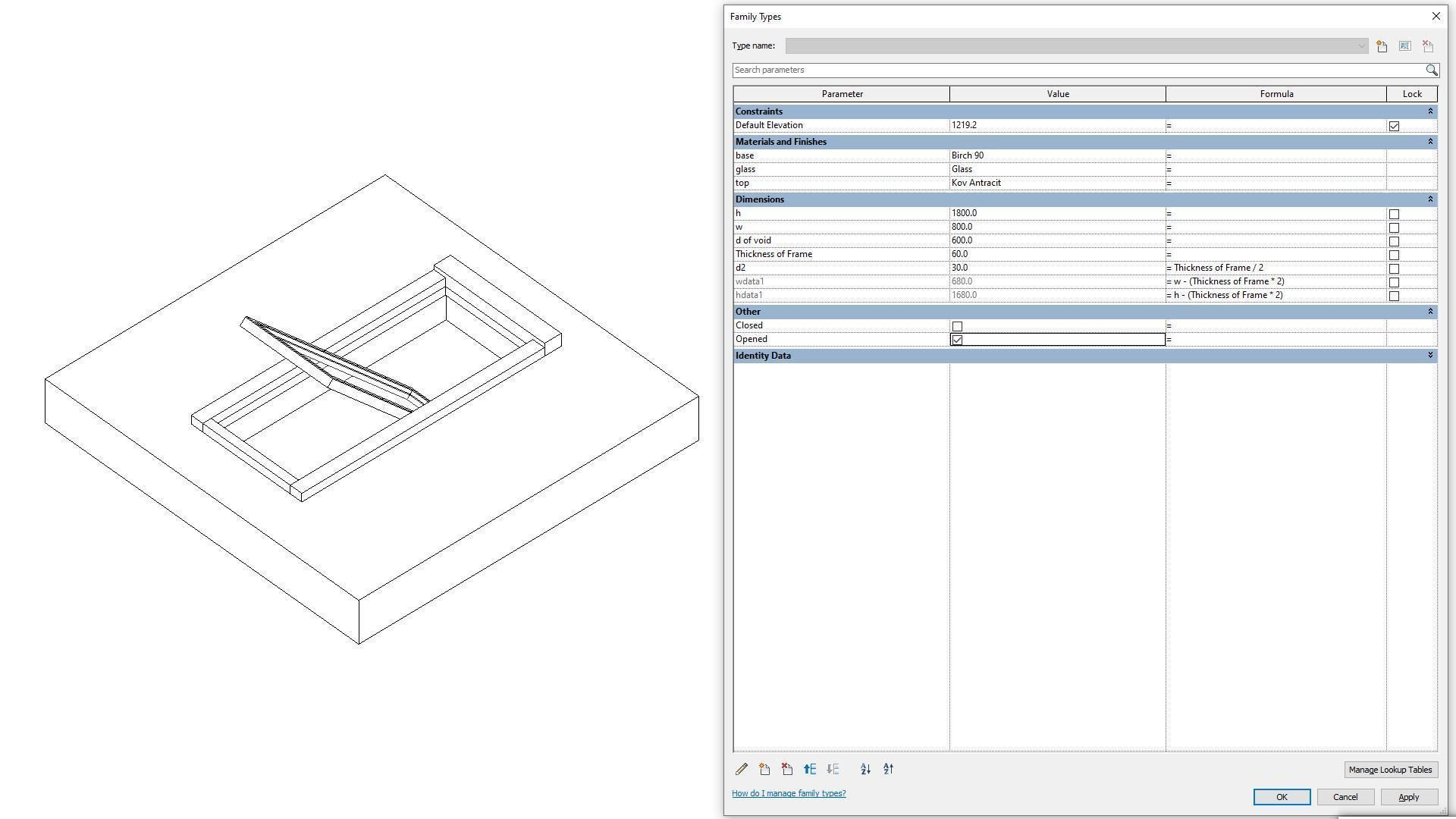 Roof Window - Full Parametric Revit Family 3D model | CGTrader