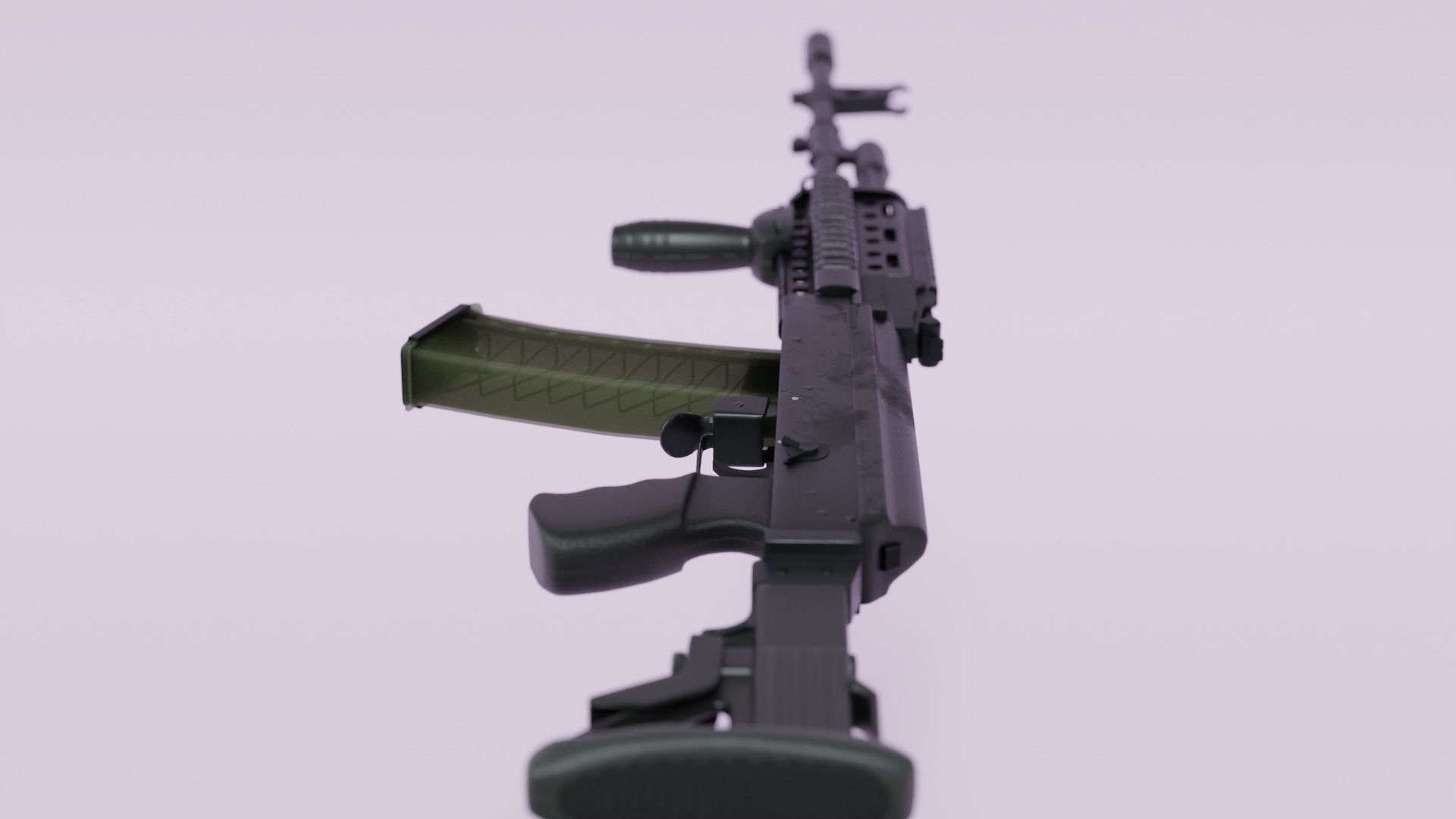 Beryl C Polish Assault Rifle 3D model | CGTrader