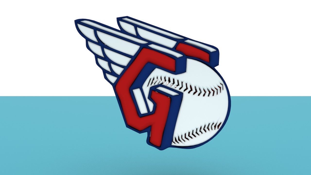Cleveland Guardians New Team Logo 3D model | CGTrader