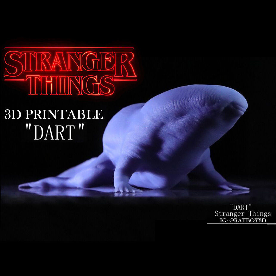 3D PRINTABLE Dart from Stranger Things Highly detailed 3D model 3D ...