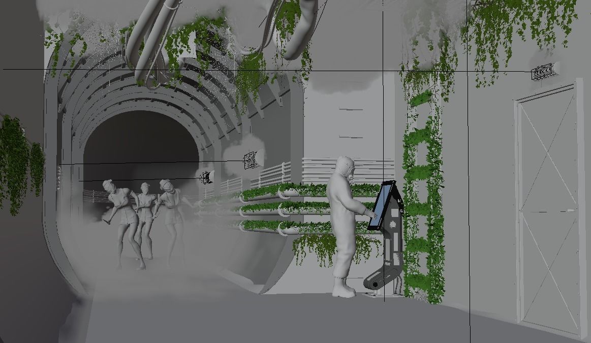 3D model Underground Facility VR / AR / low-poly | CGTrader