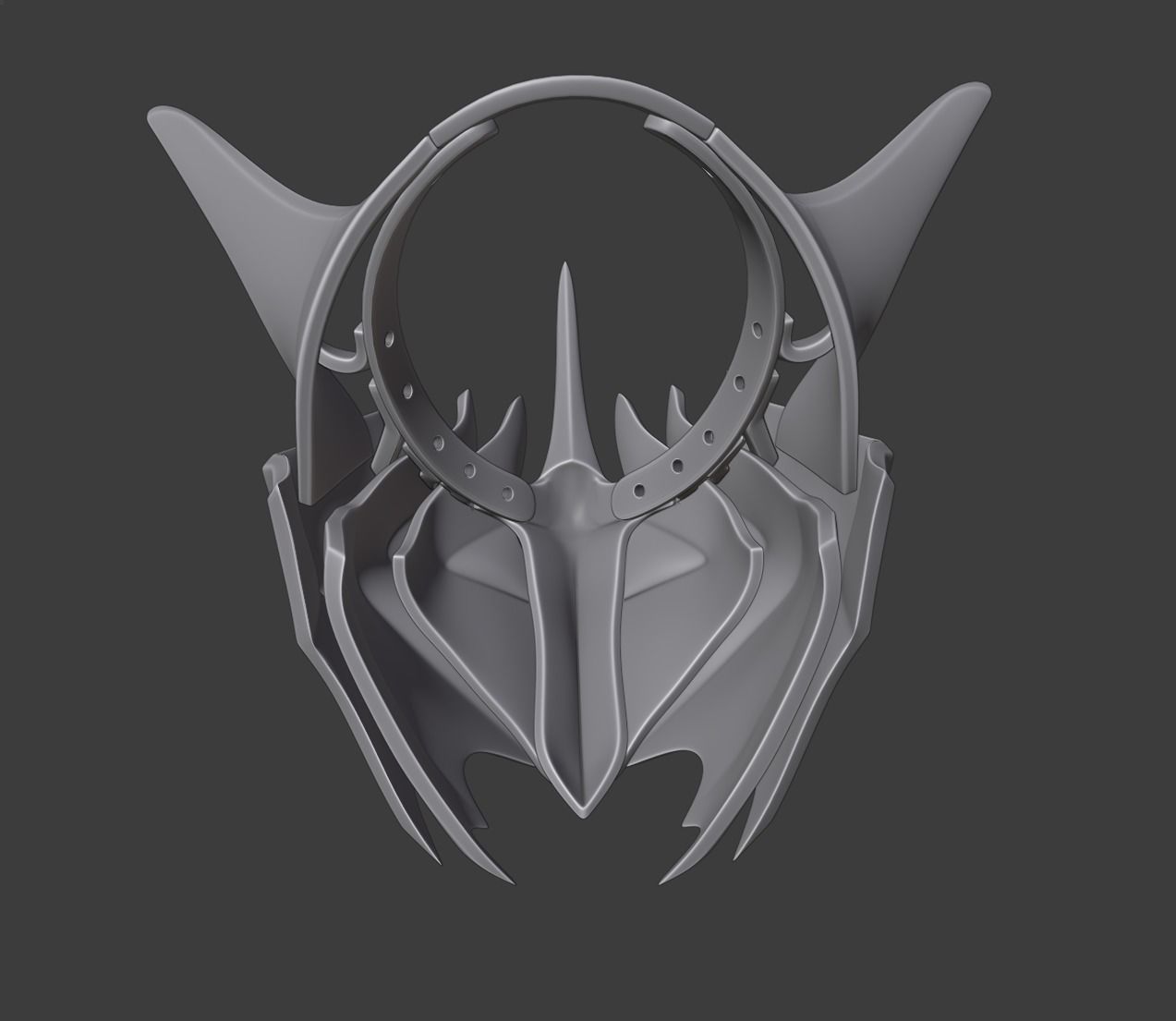 Mouth of Sauron helmet - fully modular version 3D model 3D printable ...