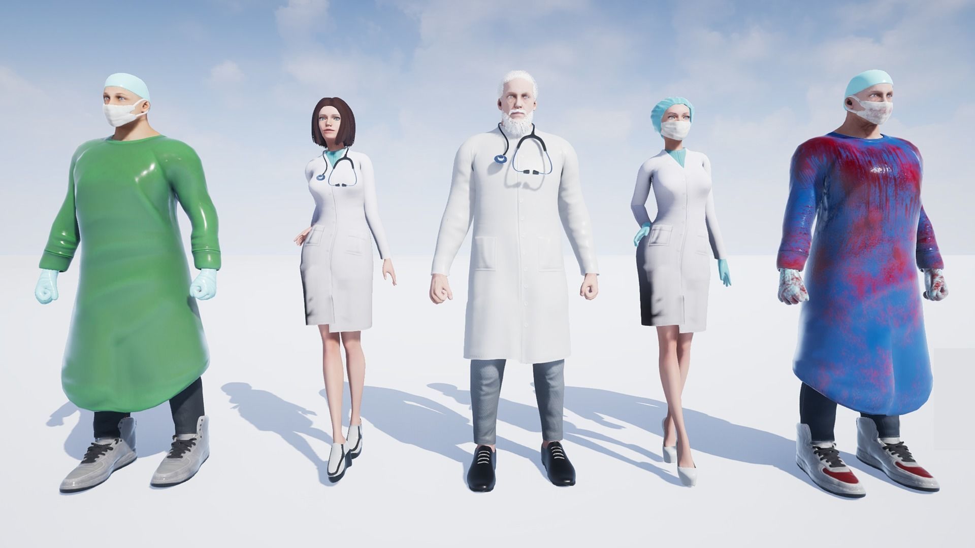 3D model Citizen NPC VR / AR / low-poly | CGTrader