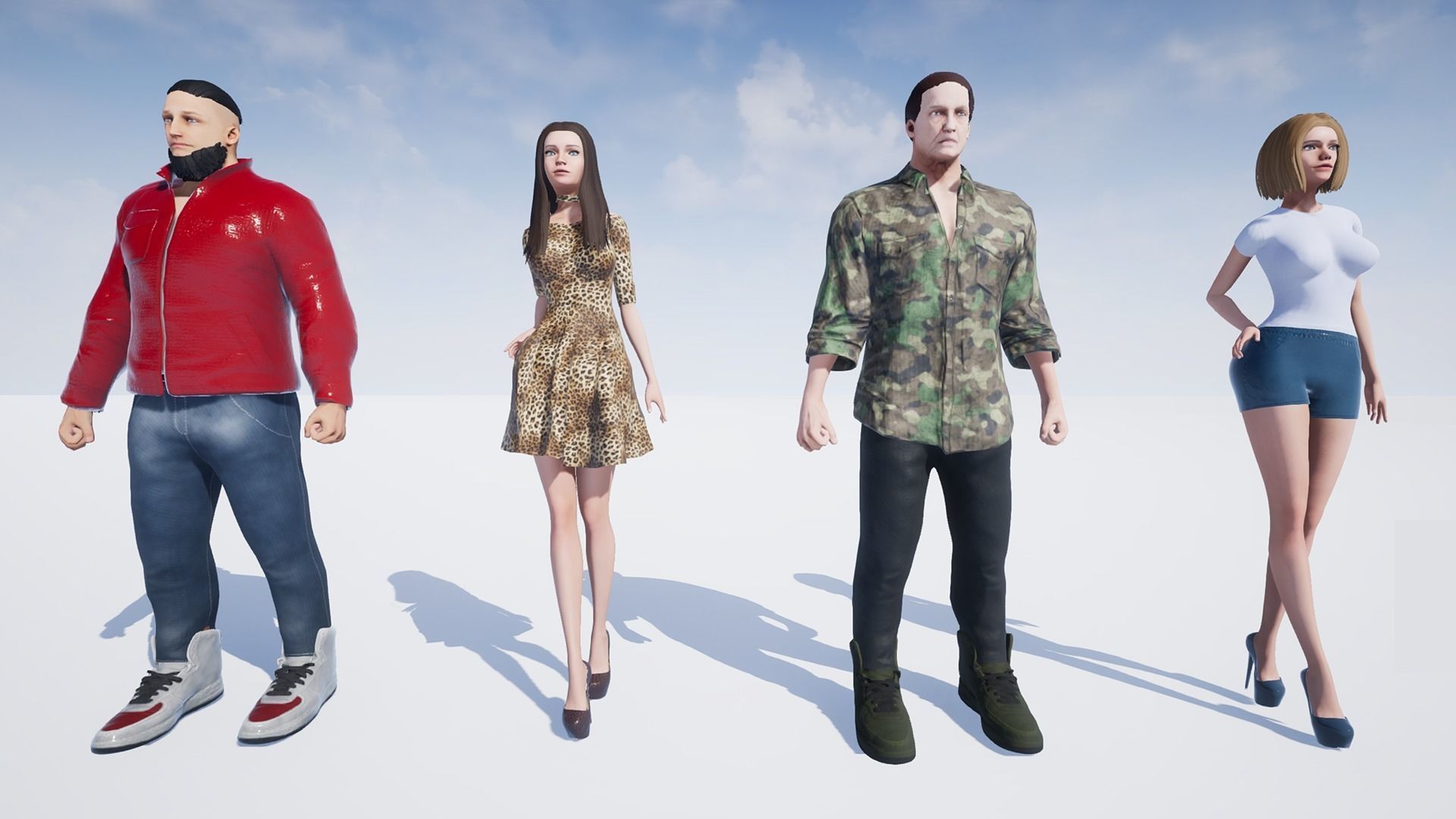 3D model Citizen NPC VR / AR / low-poly | CGTrader