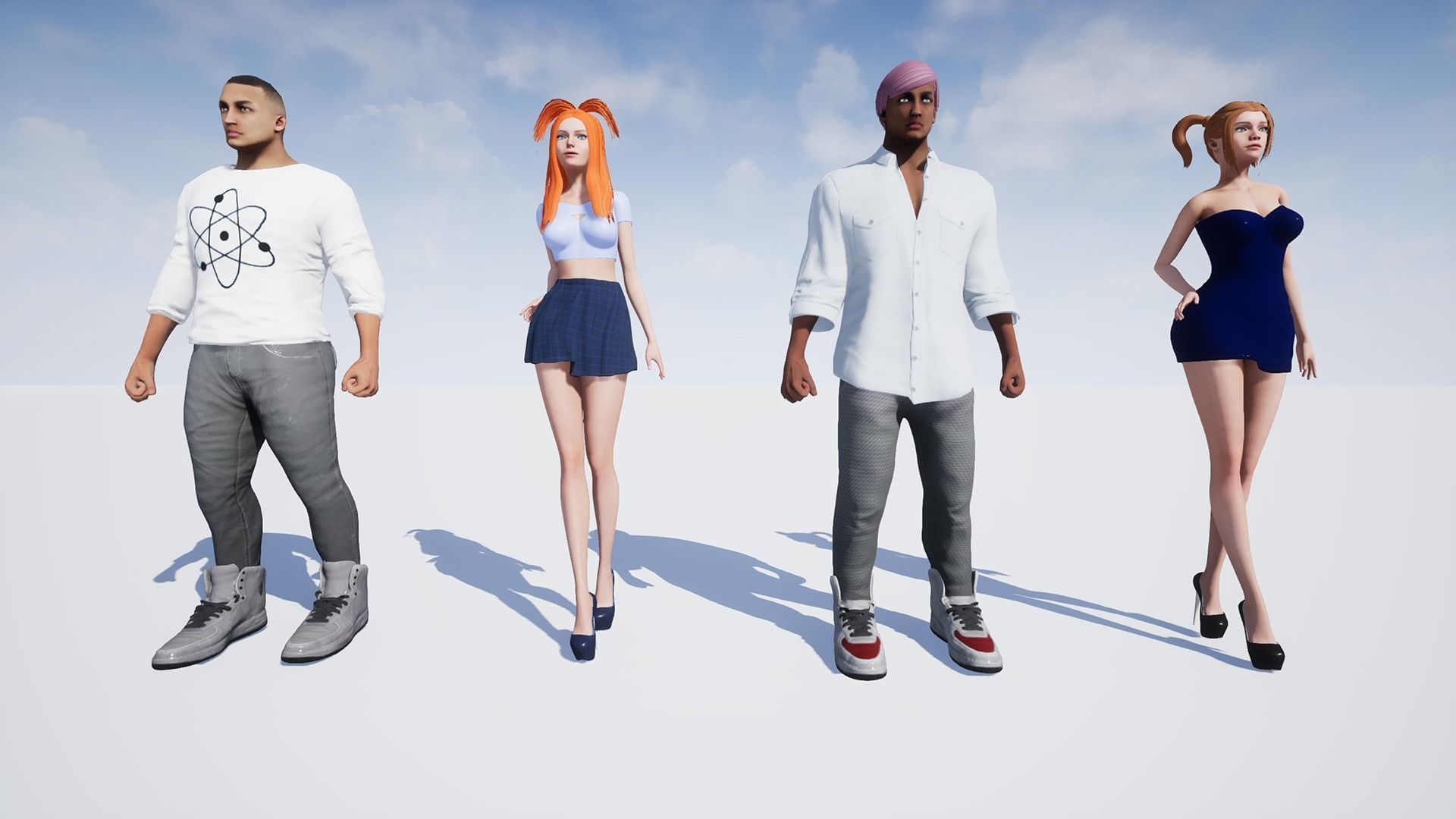 3D model Citizen NPC VR / AR / low-poly | CGTrader