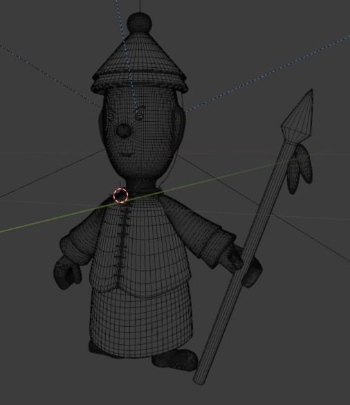 3D model Cartoon guards cartoon characters VR / AR / low-poly | CGTrader