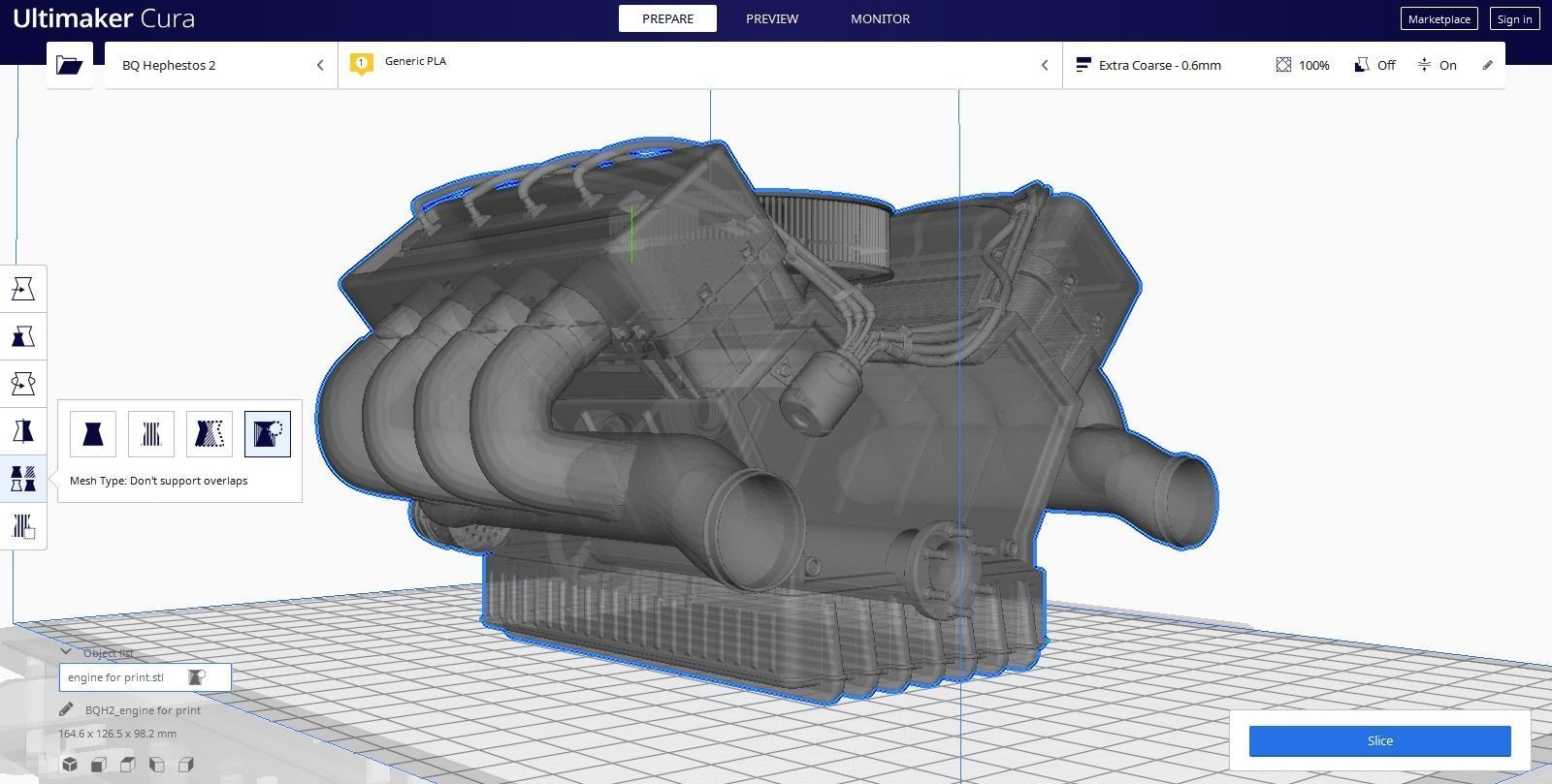 engine for 3DPrint 3D model 3D printable | CGTrader