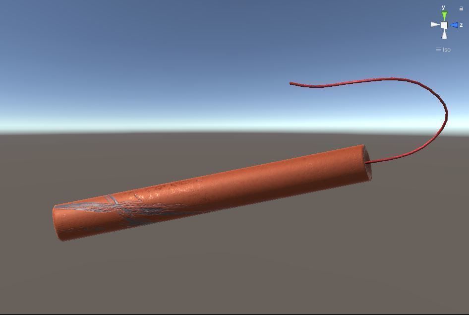 Dynamite Stick free VR / AR / low-poly 3D model | CGTrader