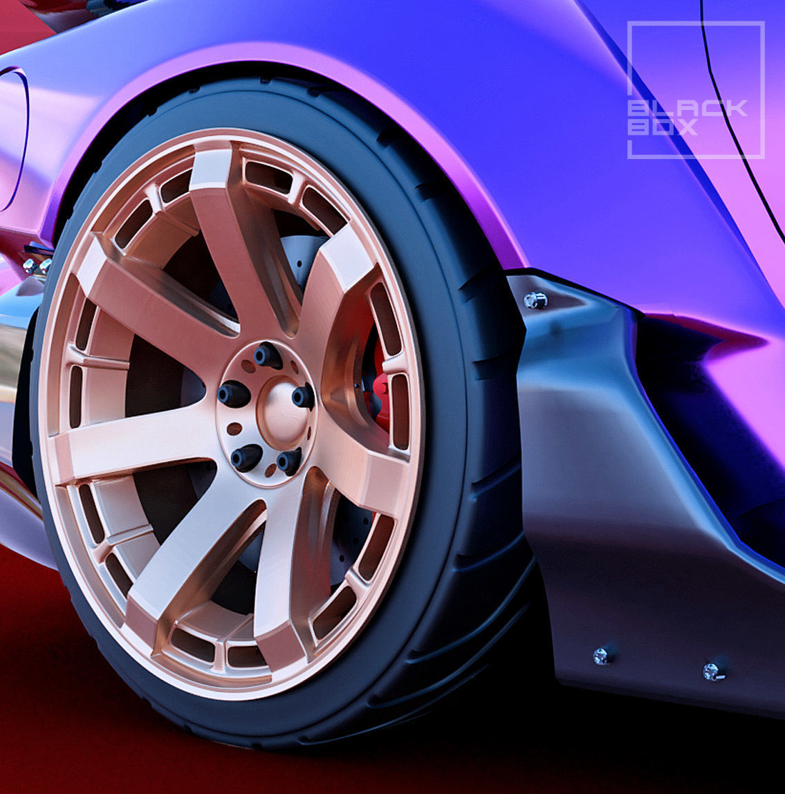 ROMA Wheel Set front and rear for diecast 3D model 3D printable | CGTrader