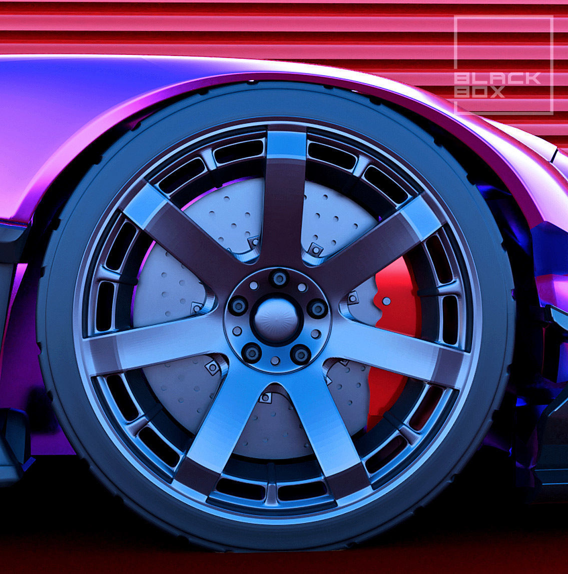 ROMA Wheel Set front and rear for diecast 3D model 3D printable | CGTrader