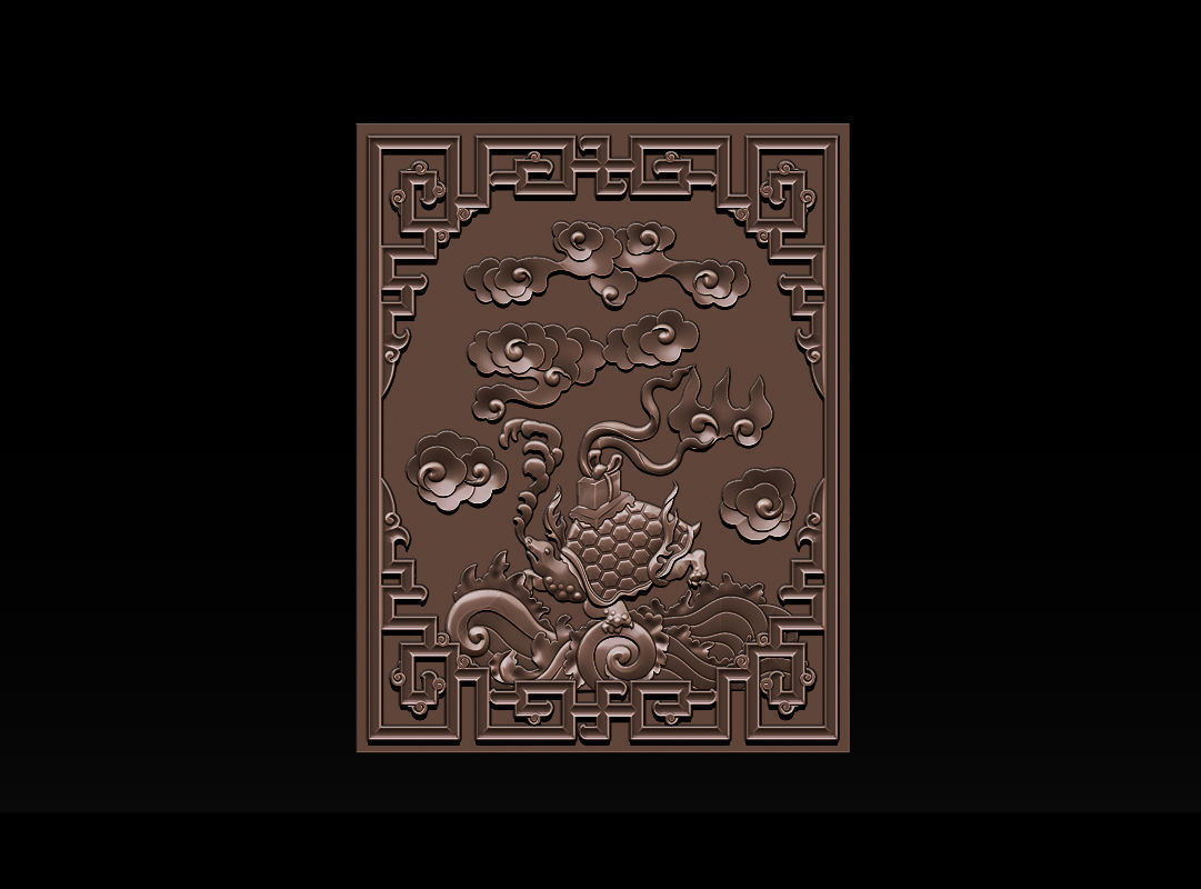 Magic Turtle - deco 3D model 3D printable | CGTrader
