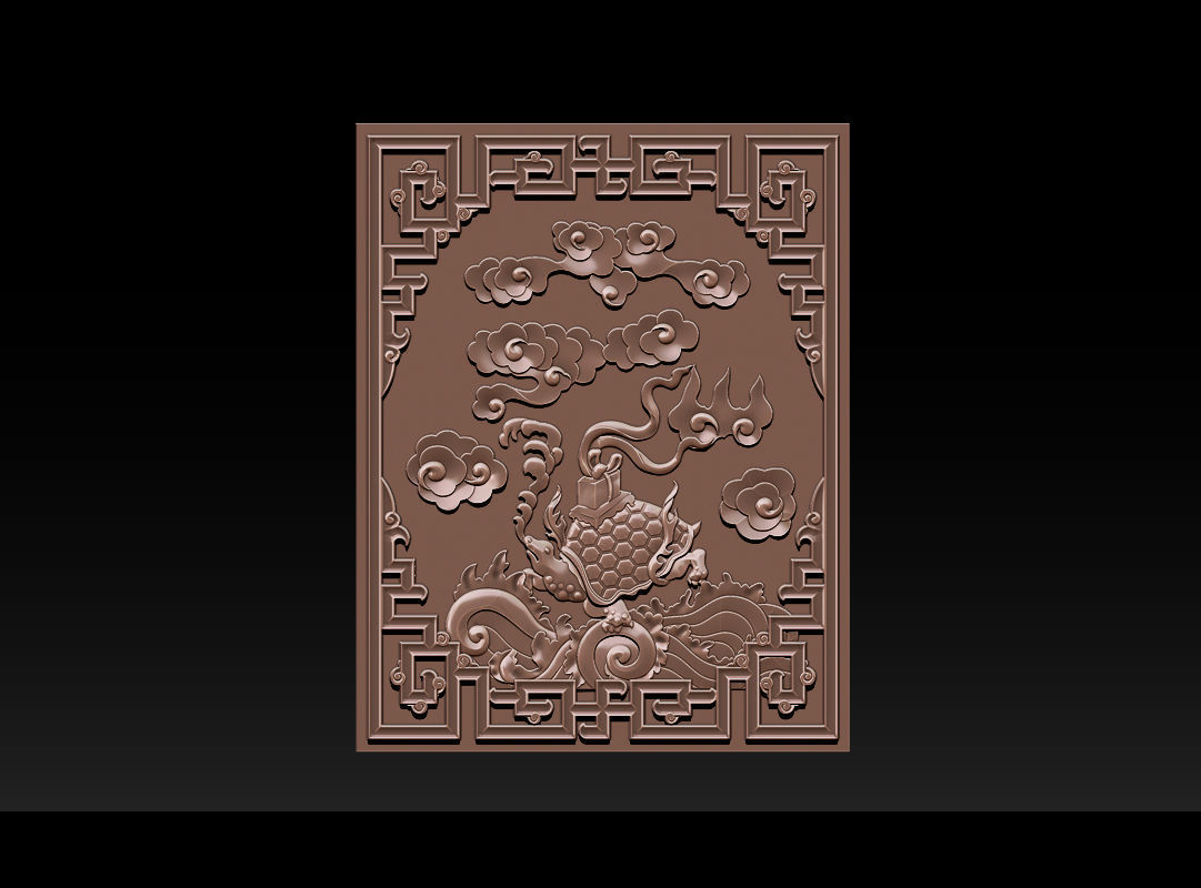 Magic Turtle - deco 3D model 3D printable | CGTrader
