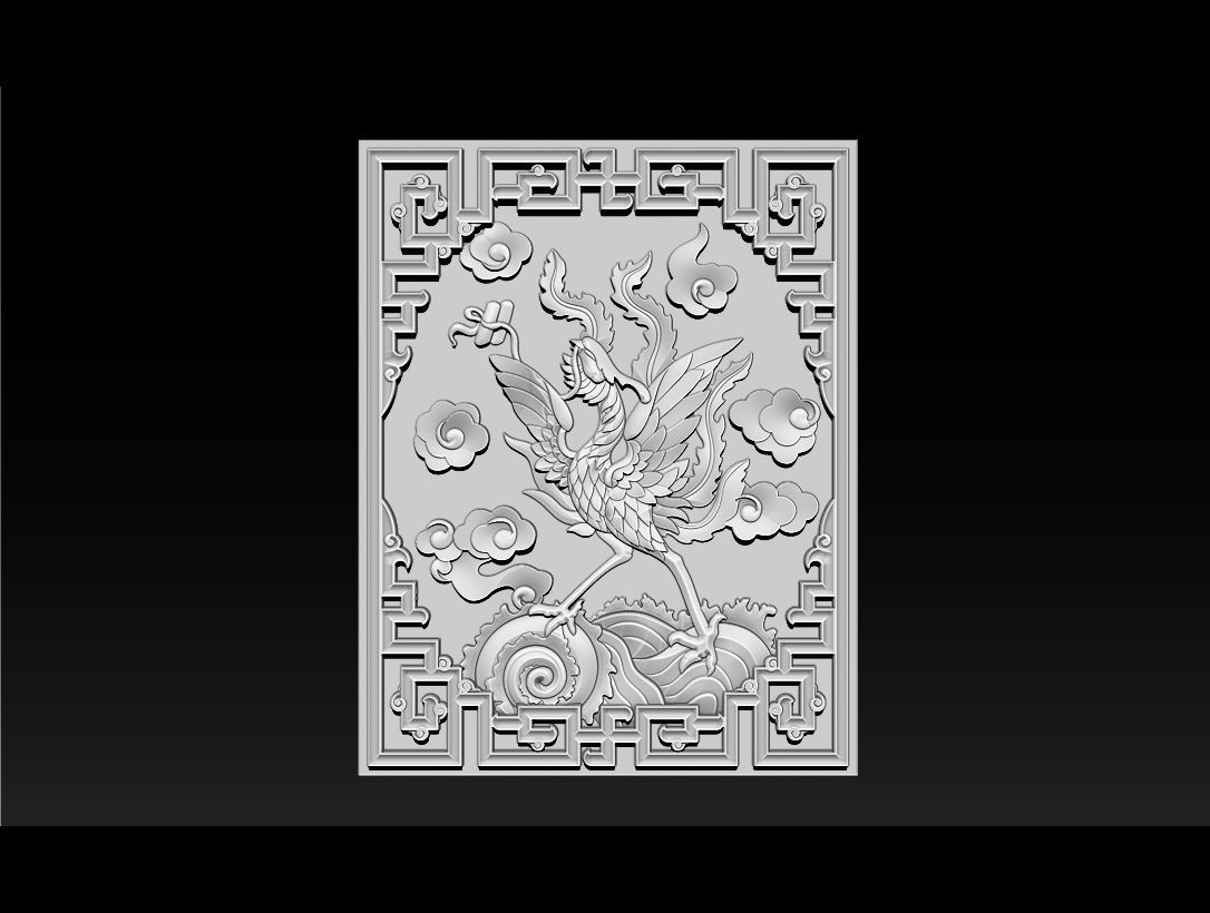 Phoenix - deco 3D model 3D printable | CGTrader