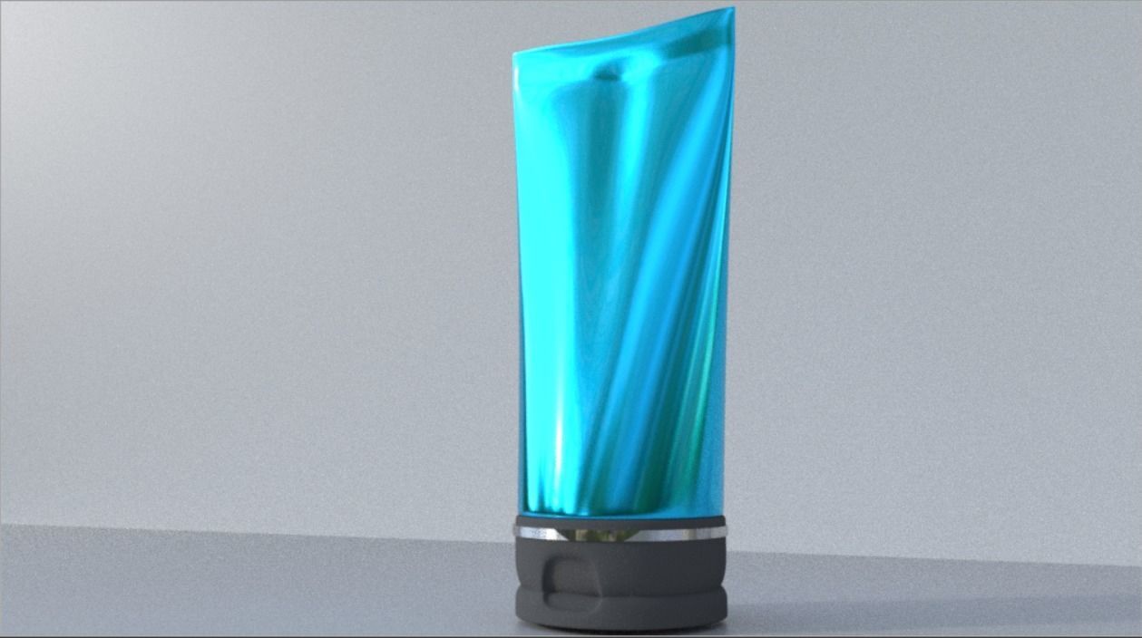 3D model Tube low poly 3D model of toothpaste VR / AR / low-poly | CGTrader