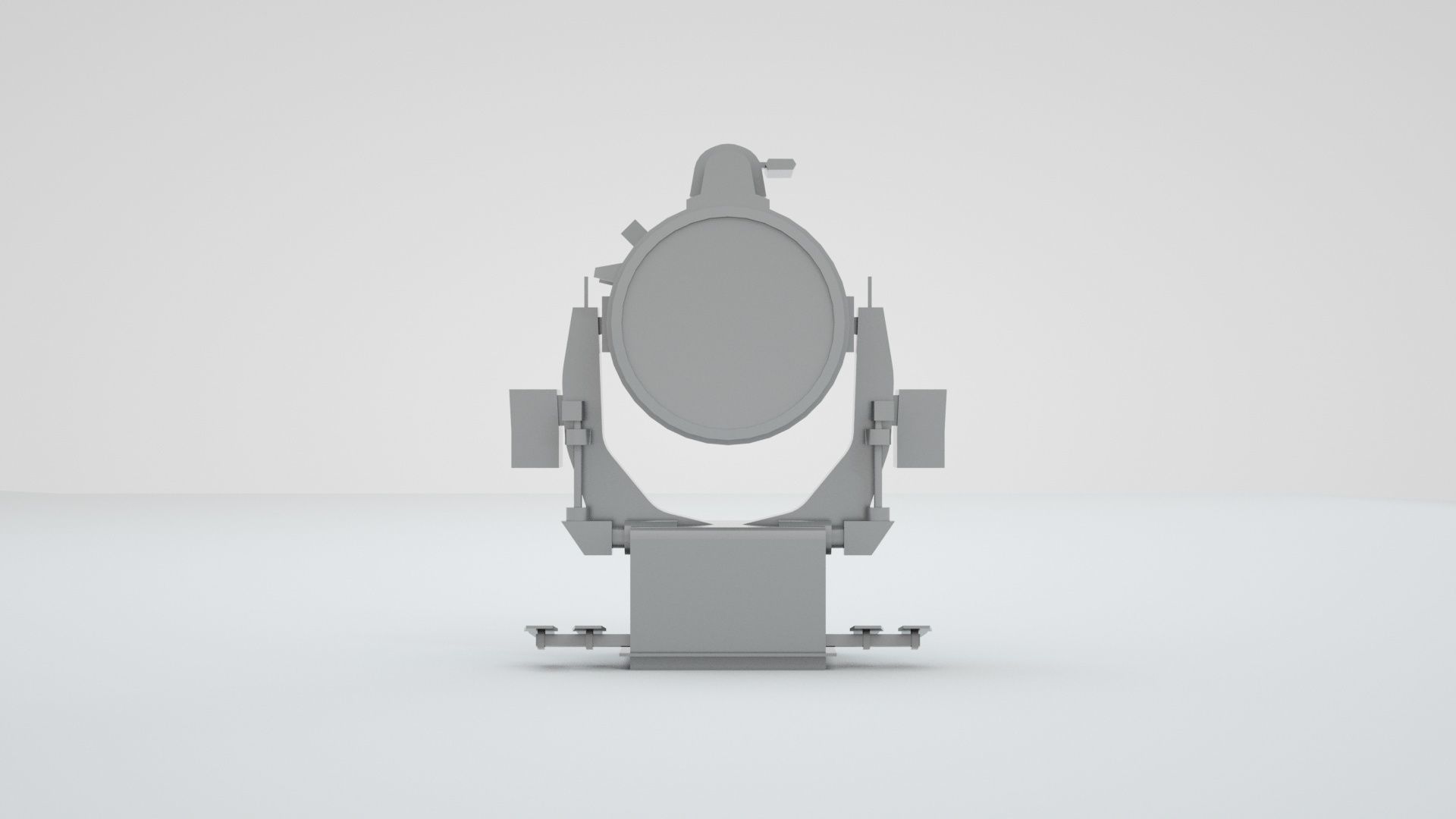 Naval Spotlight 3D model | CGTrader