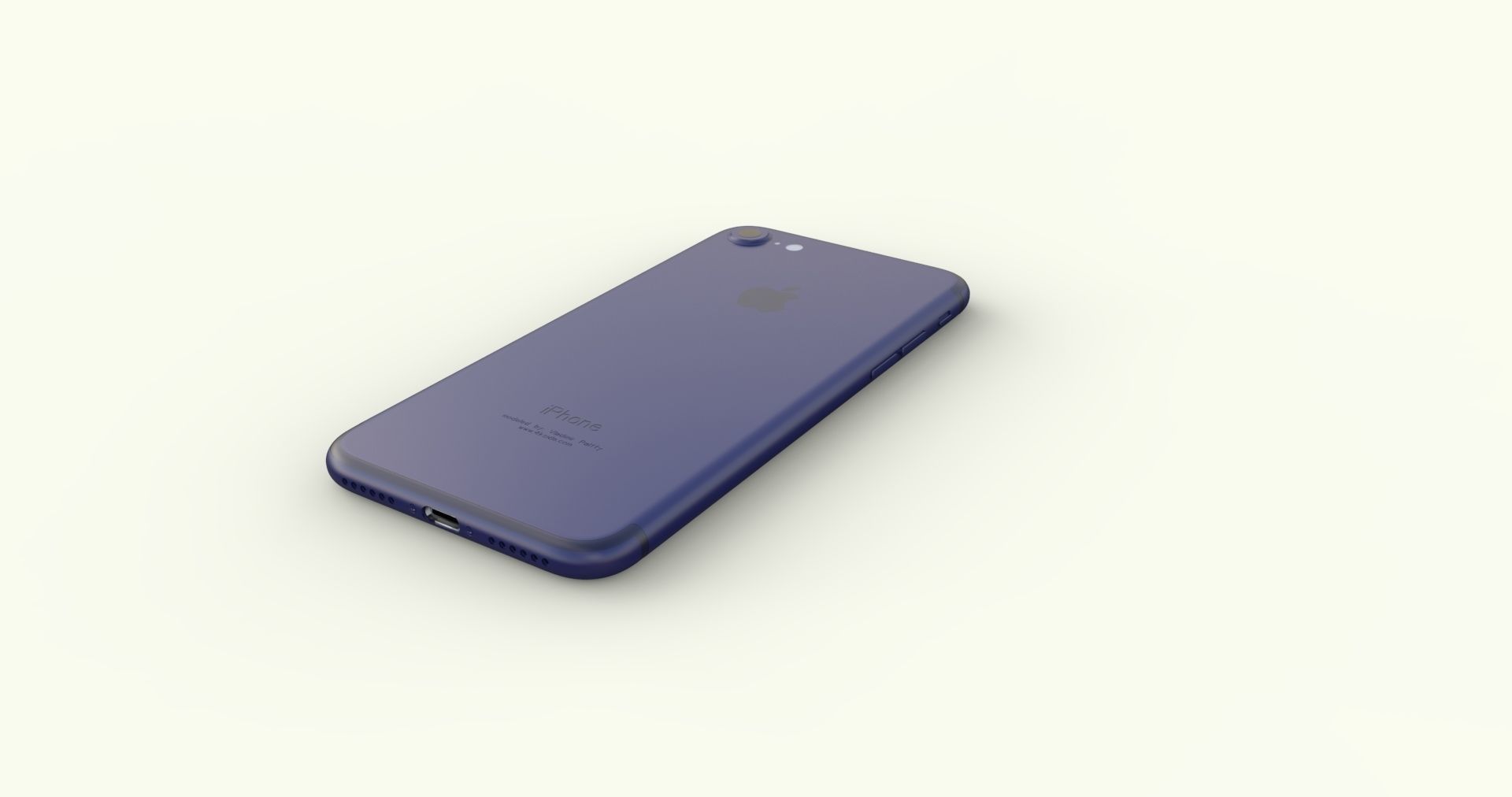 iPhone 7 - original dimensions 3D model | CGTrader