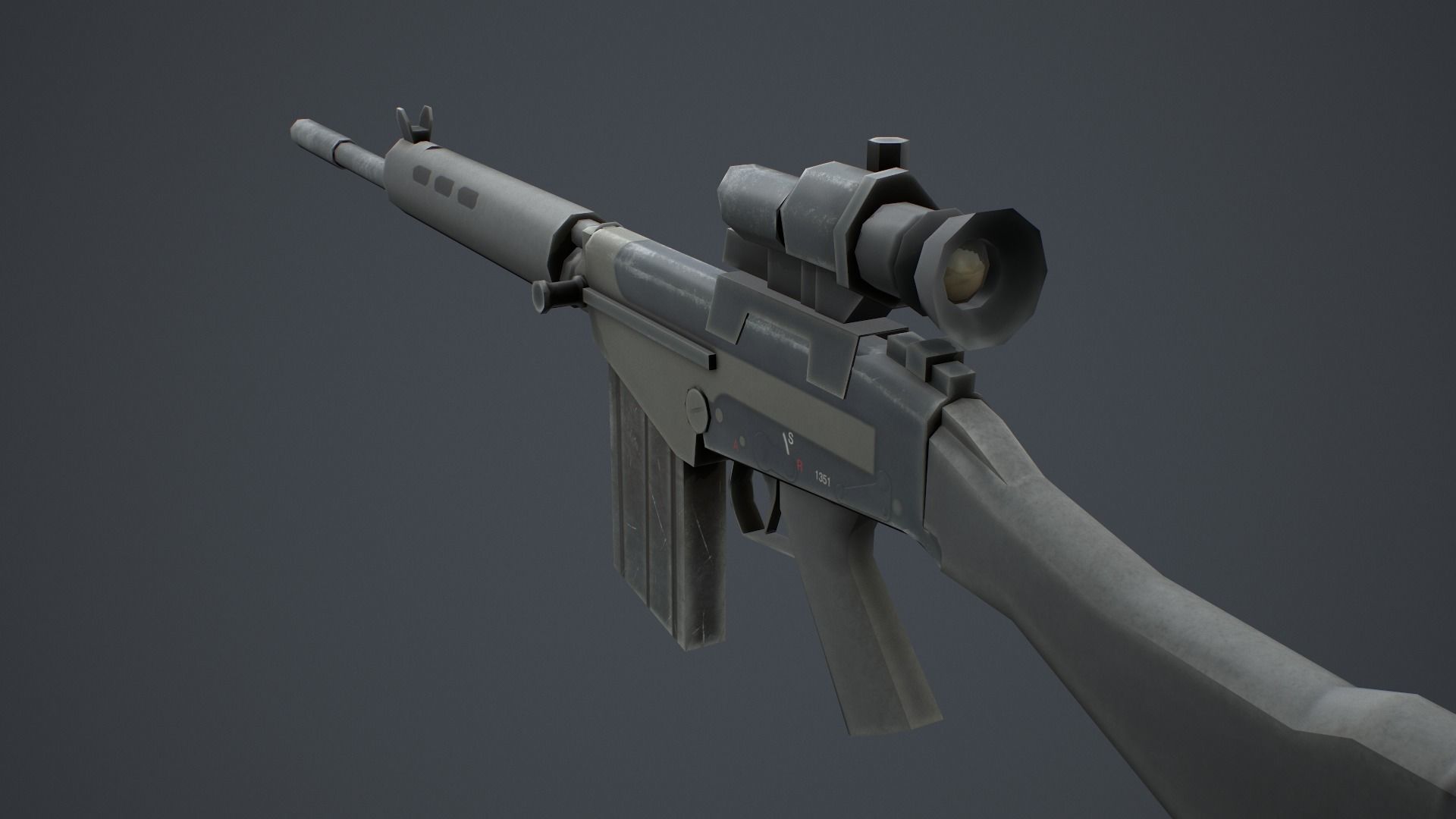 3D model FN FAL Pack VR / AR / low-poly | CGTrader 3D model FN FAL Pack VR / AR / low-poly | CGTrader