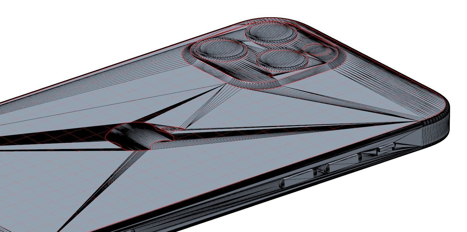 iPhone 12 Pro - original dimensions 3D model | CGTrader