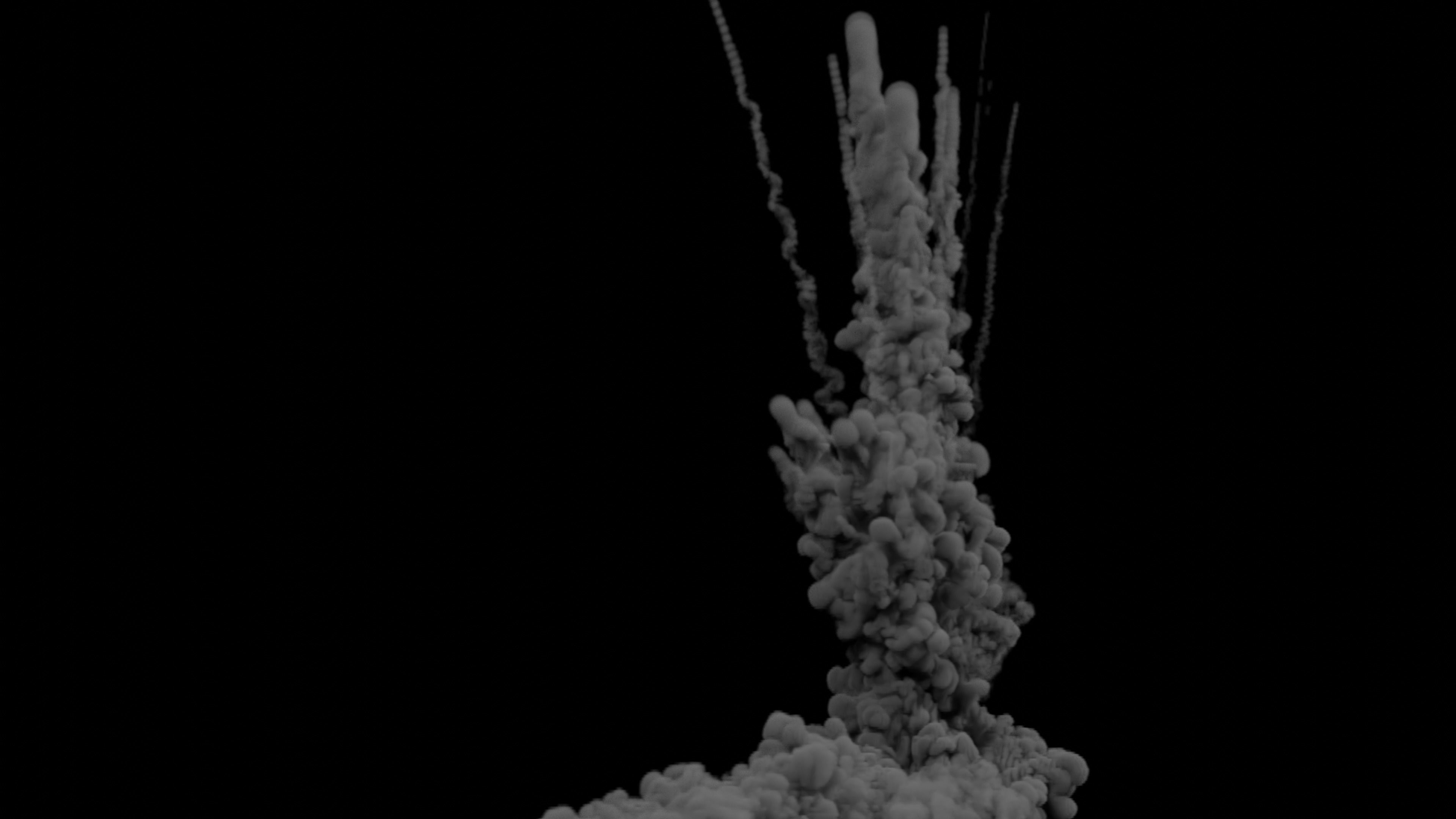 Airstrike Explosion 3D model animated rigged | CGTrader