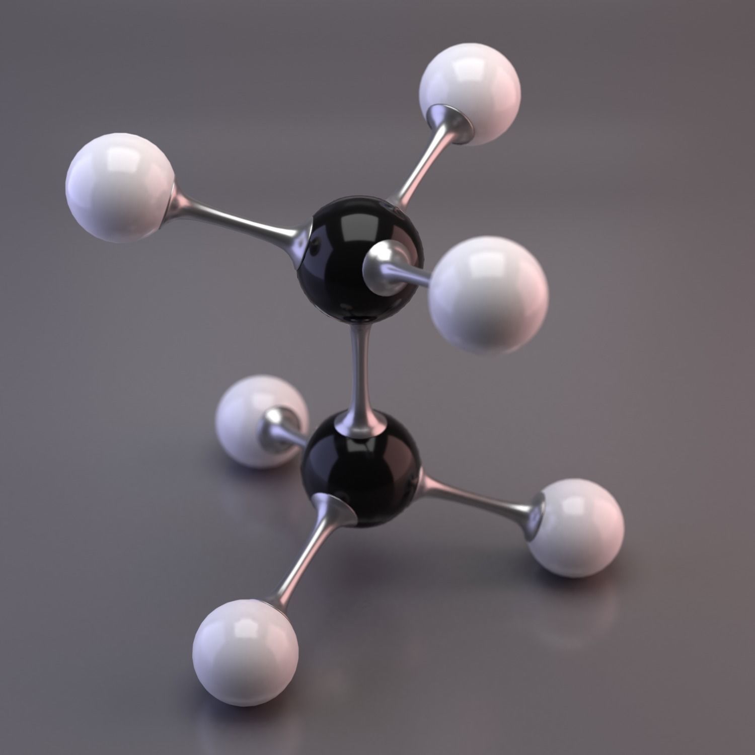 Mini Hydrocarbon Molecule Structure Set free 3D model | CGTrader