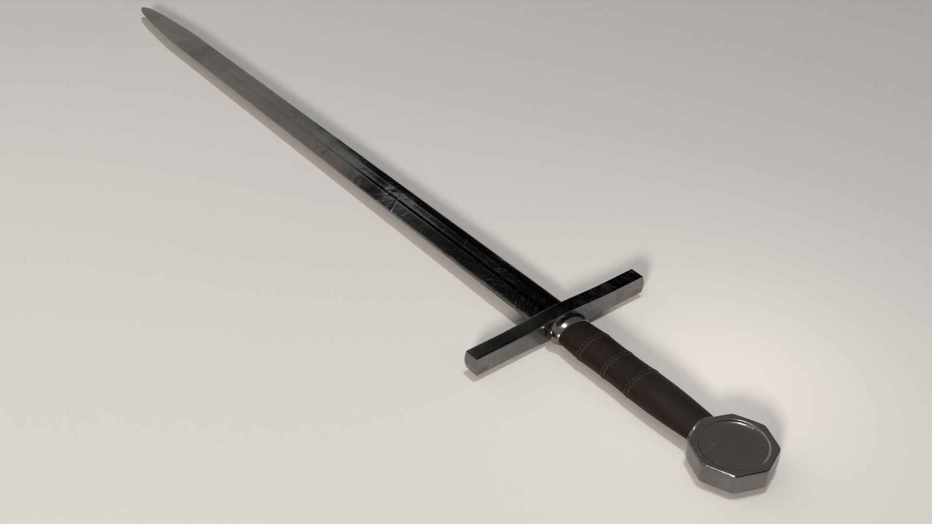 Realistic Medieval Sword 3D model | CGTrader