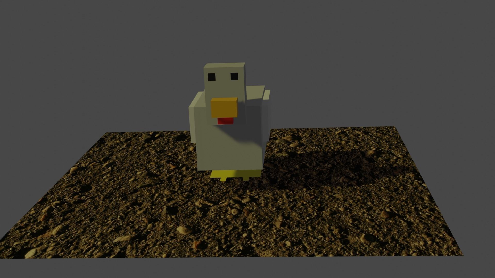 3d model minecraft chicken low-polycc 3D model | CGTrader