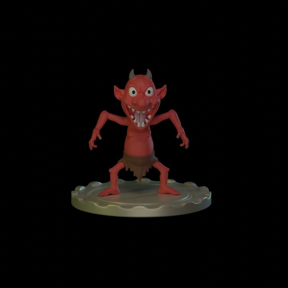 THE EVIL DEVIL 3D model 3D printable | CGTrader