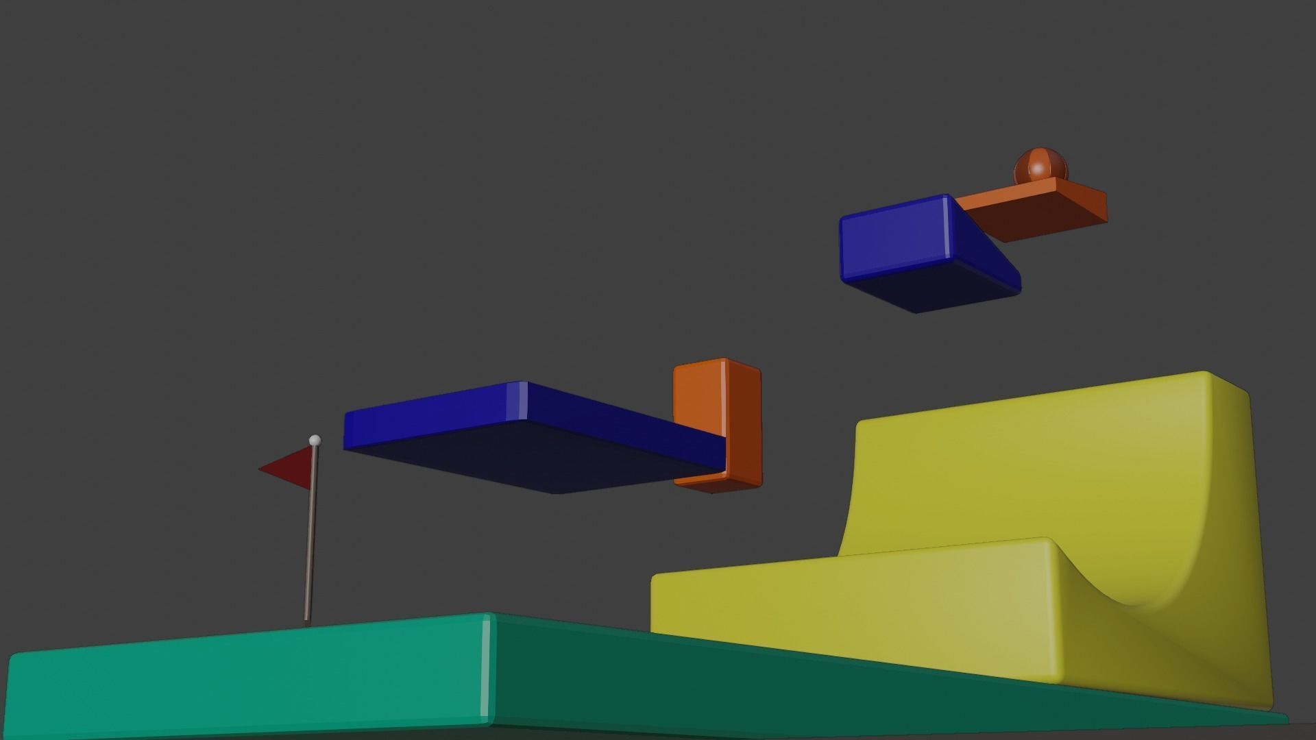 Bouncing Ball - Animation Test or Training free 3D model rigged | CGTrader