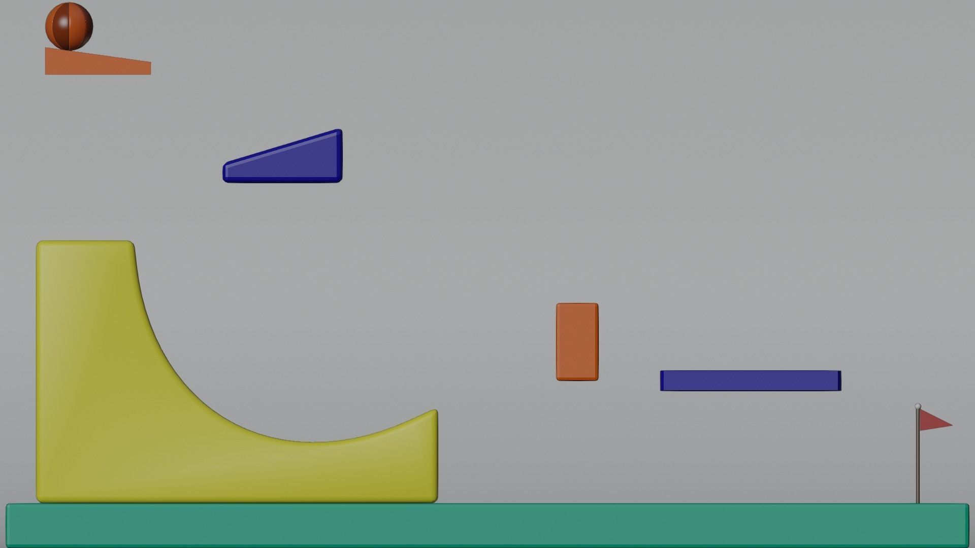 Bouncing Ball - Animation Test or Training free 3D model rigged | CGTrader