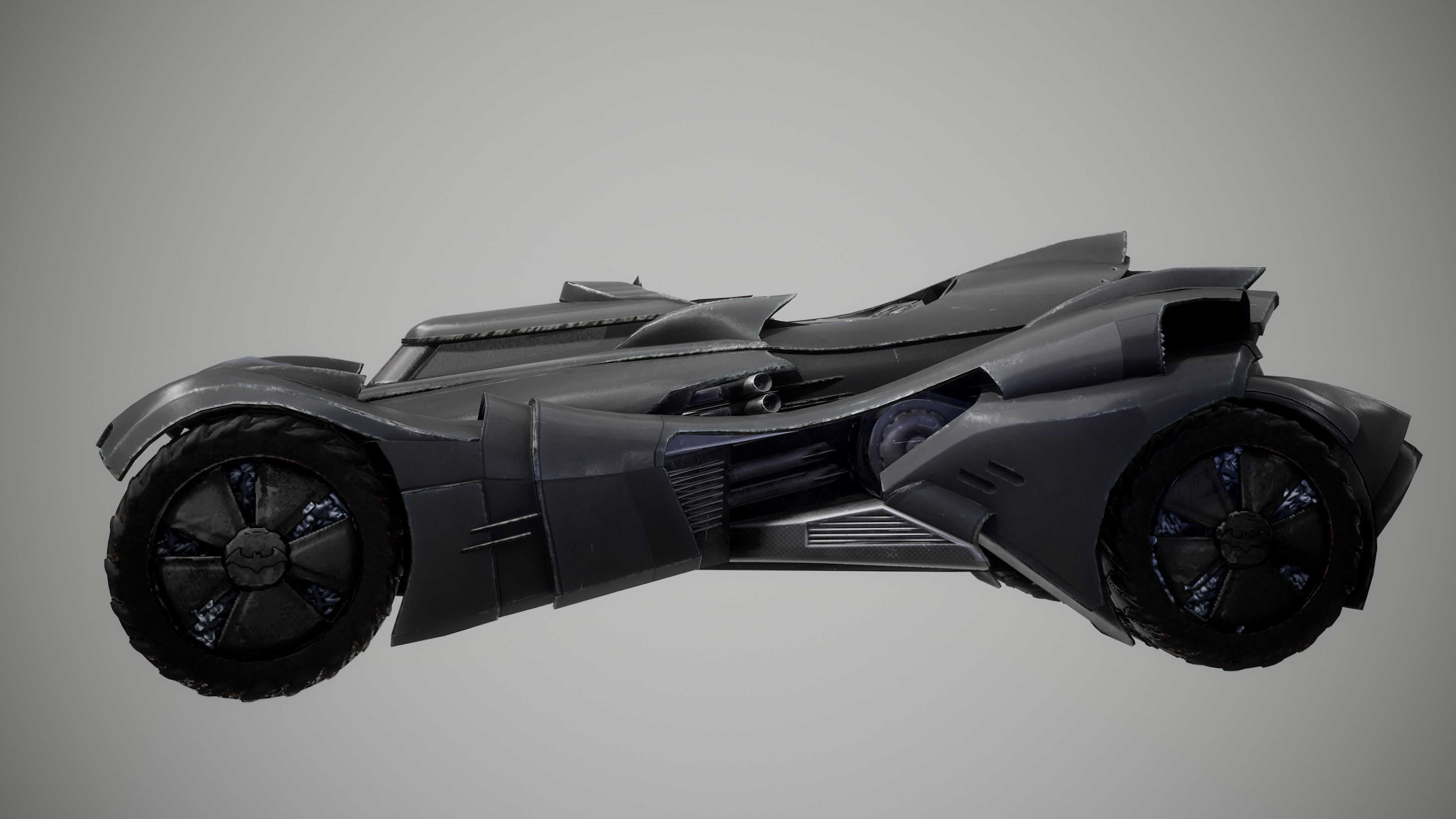 3D model Batmobile from batman arkham knight VR / AR / low-poly | CGTrader