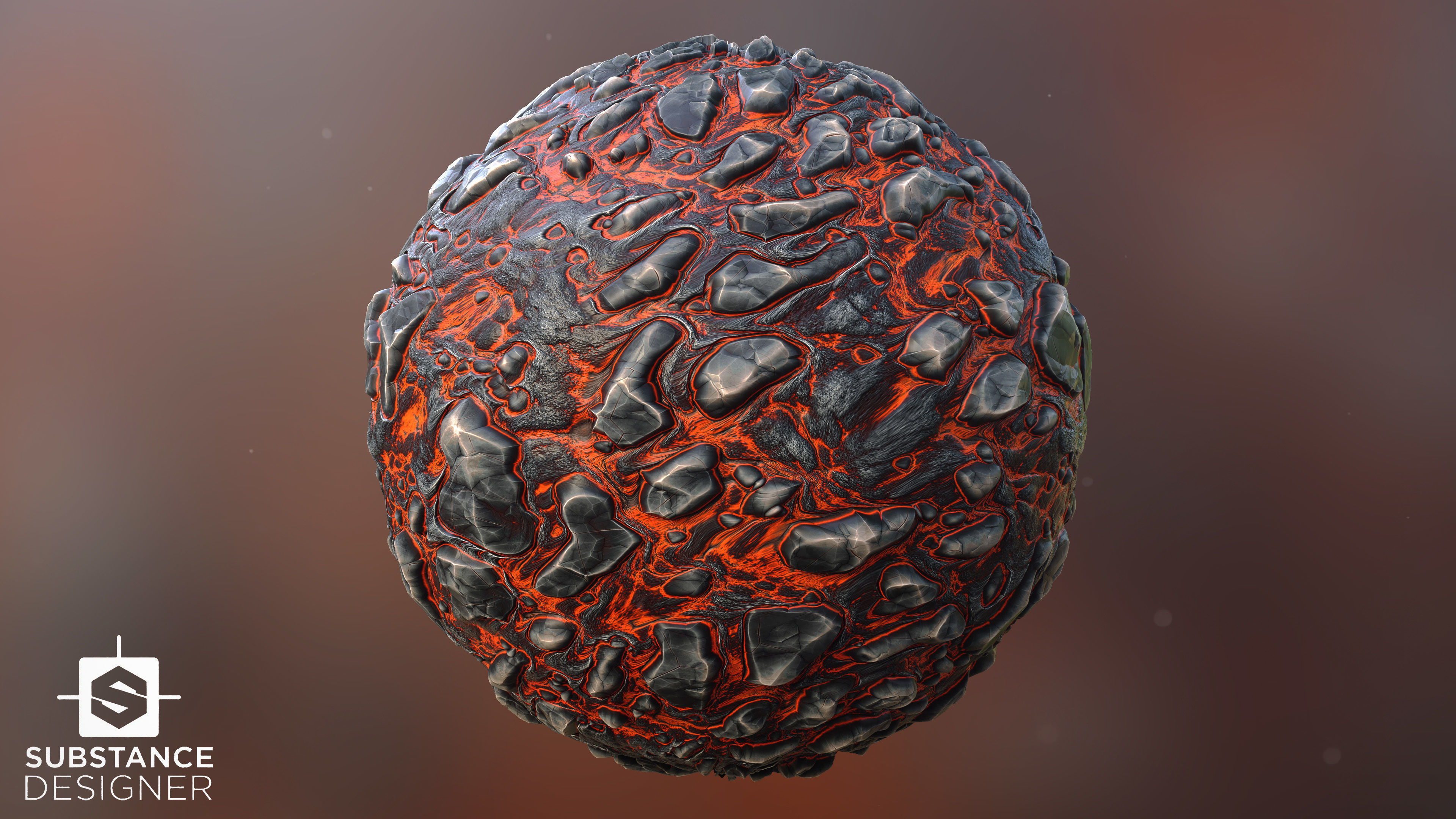 Lava PBR Seamless Texture | CGTrader