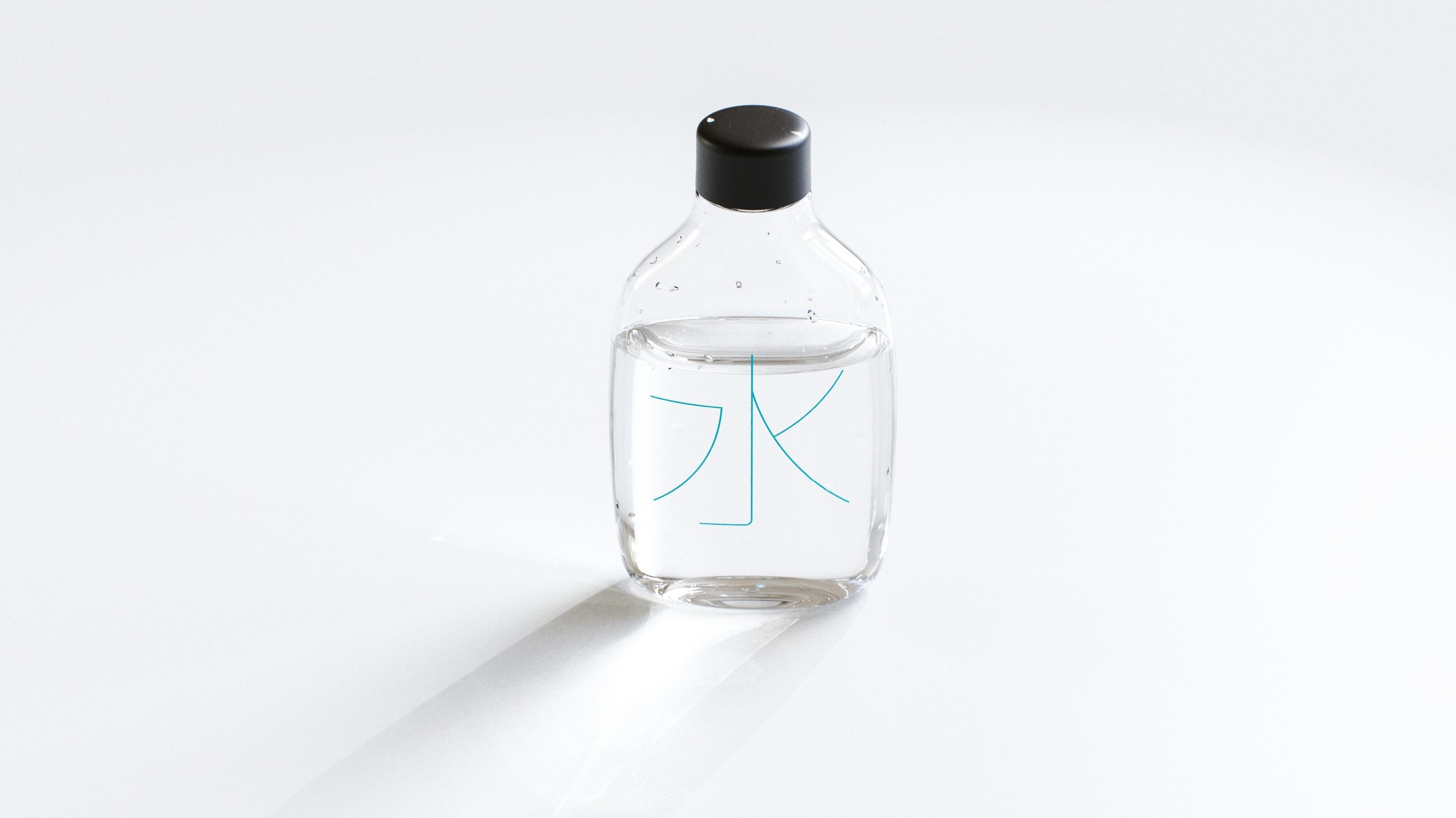 Muji water bottle 3D model | CGTrader