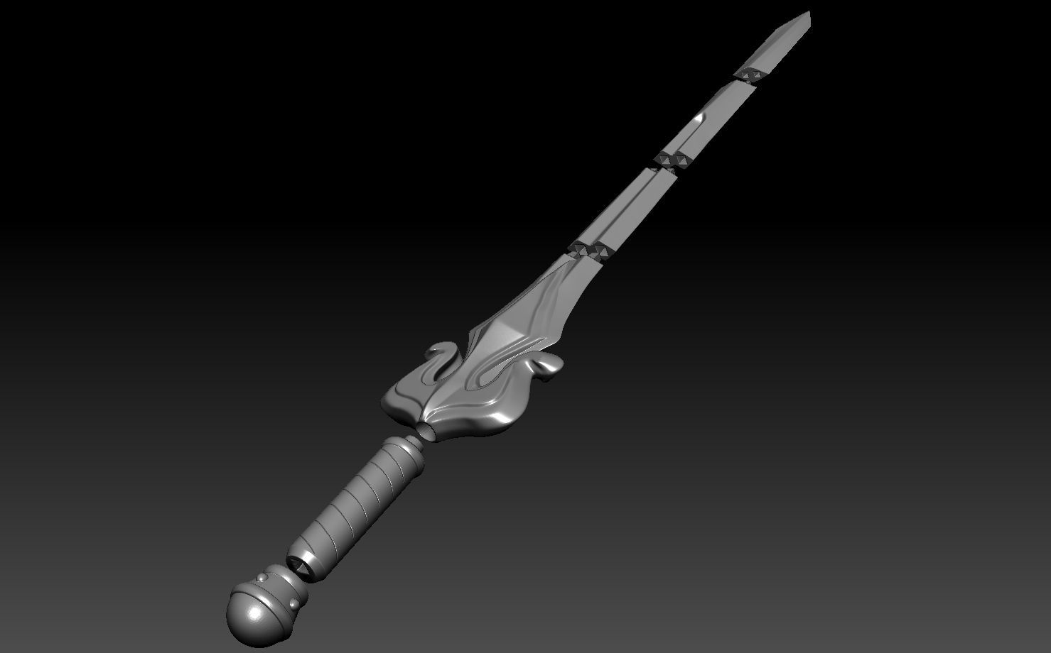 The Power Sword - Real Size - Heman Netflix Version 3D model 3D ...