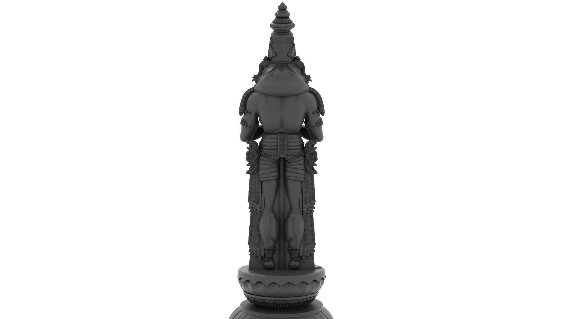 god hanuman statue 3D model | CGTrader