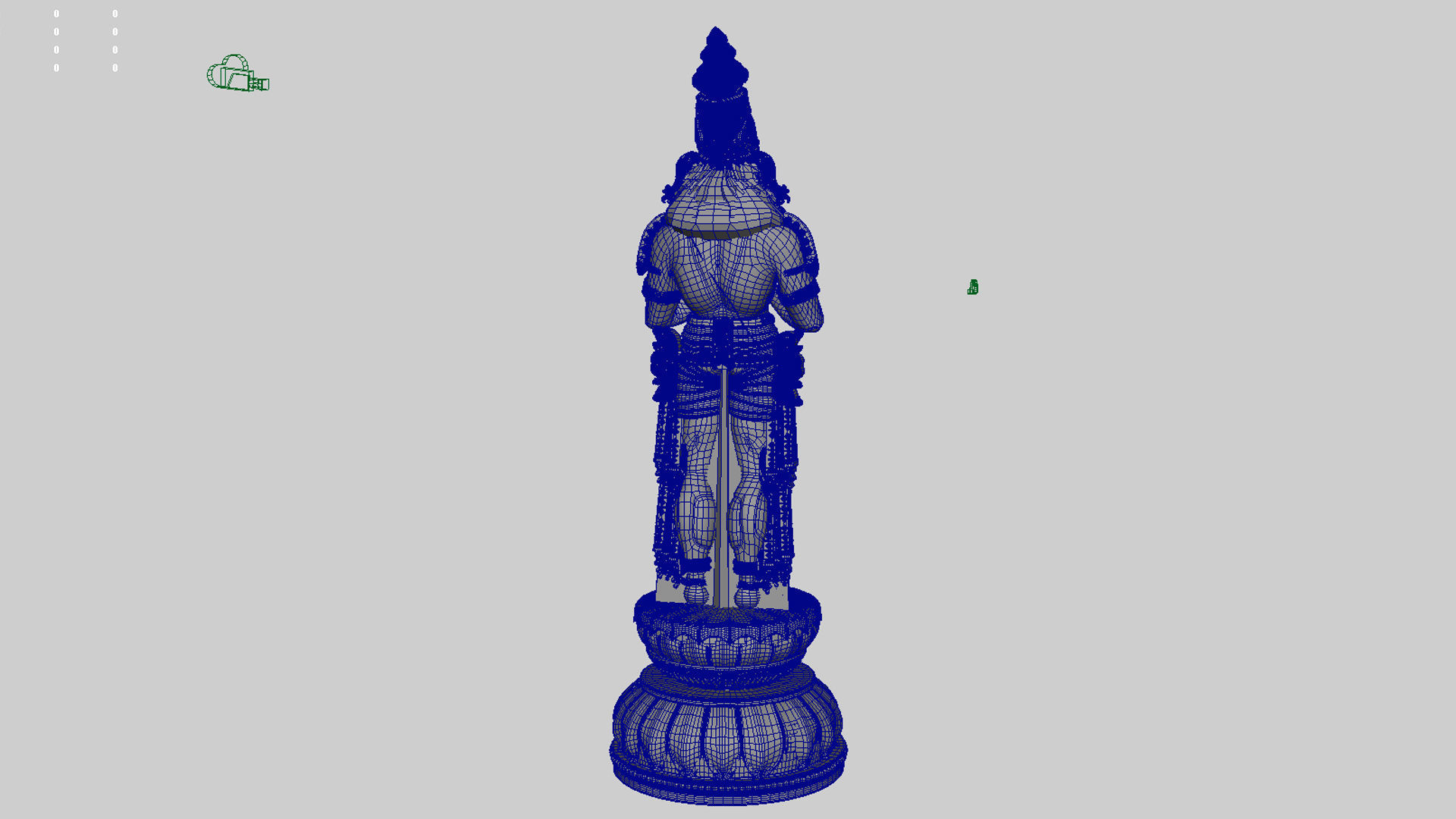 god hanuman statue 3D model | CGTrader