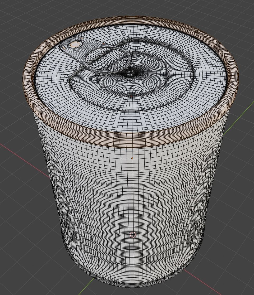 Tin Can free VR / AR / low-poly 3D model | CGTrader