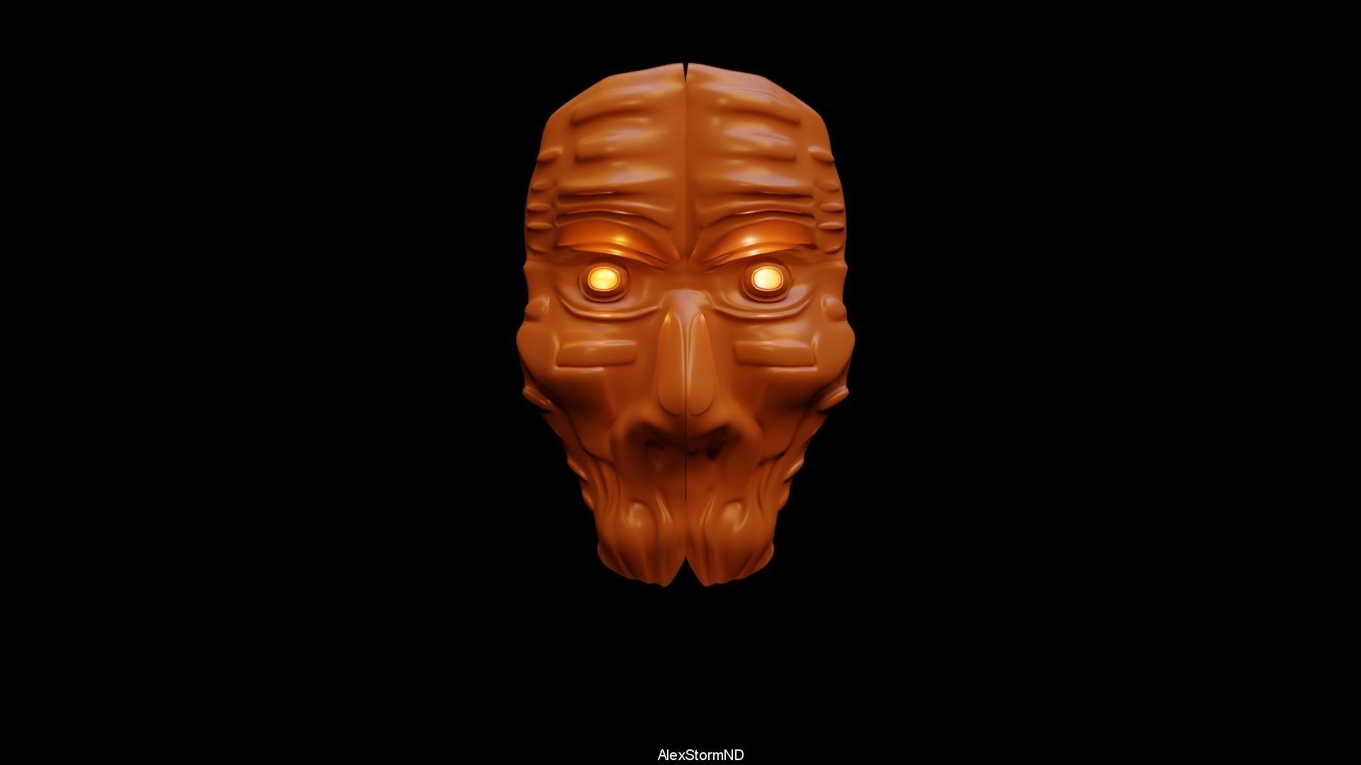 Mask of Rage 3D model 3D printable | CGTrader