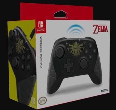 Nintendo Switch Hori Gamepad free VR / AR / low-poly 3D model | CGTrader