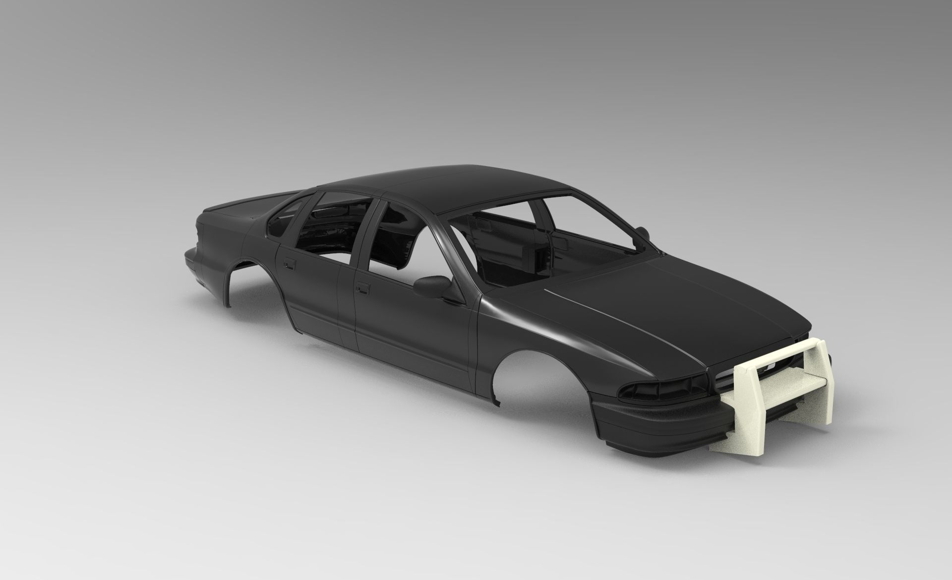 STL printable rc cars body Chevy Impala SS and Bonus 3D model 3D ...