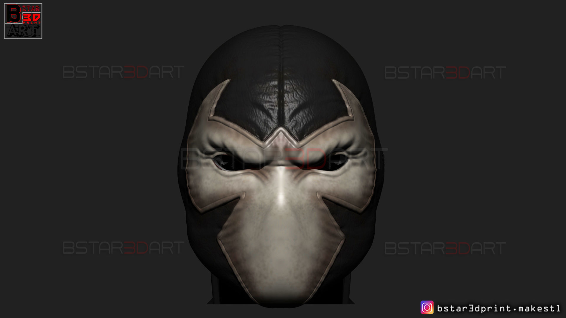 Bane Mask - DC comics 3D model 3D printable | CGTrader